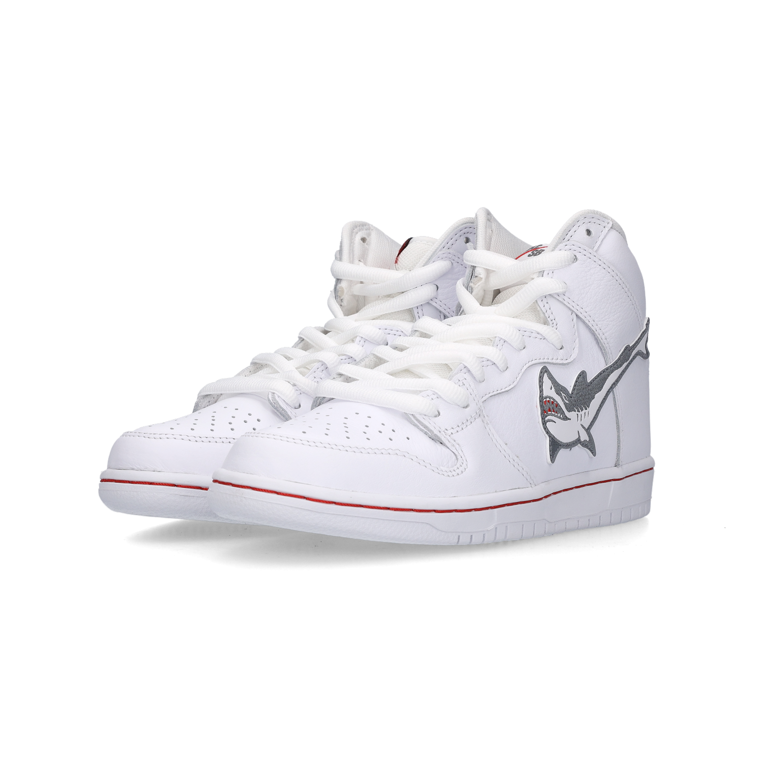 나이키 x 오스키 SB 덩크 하이 프로 화이트 앤 쿨 그레이 | KREAM