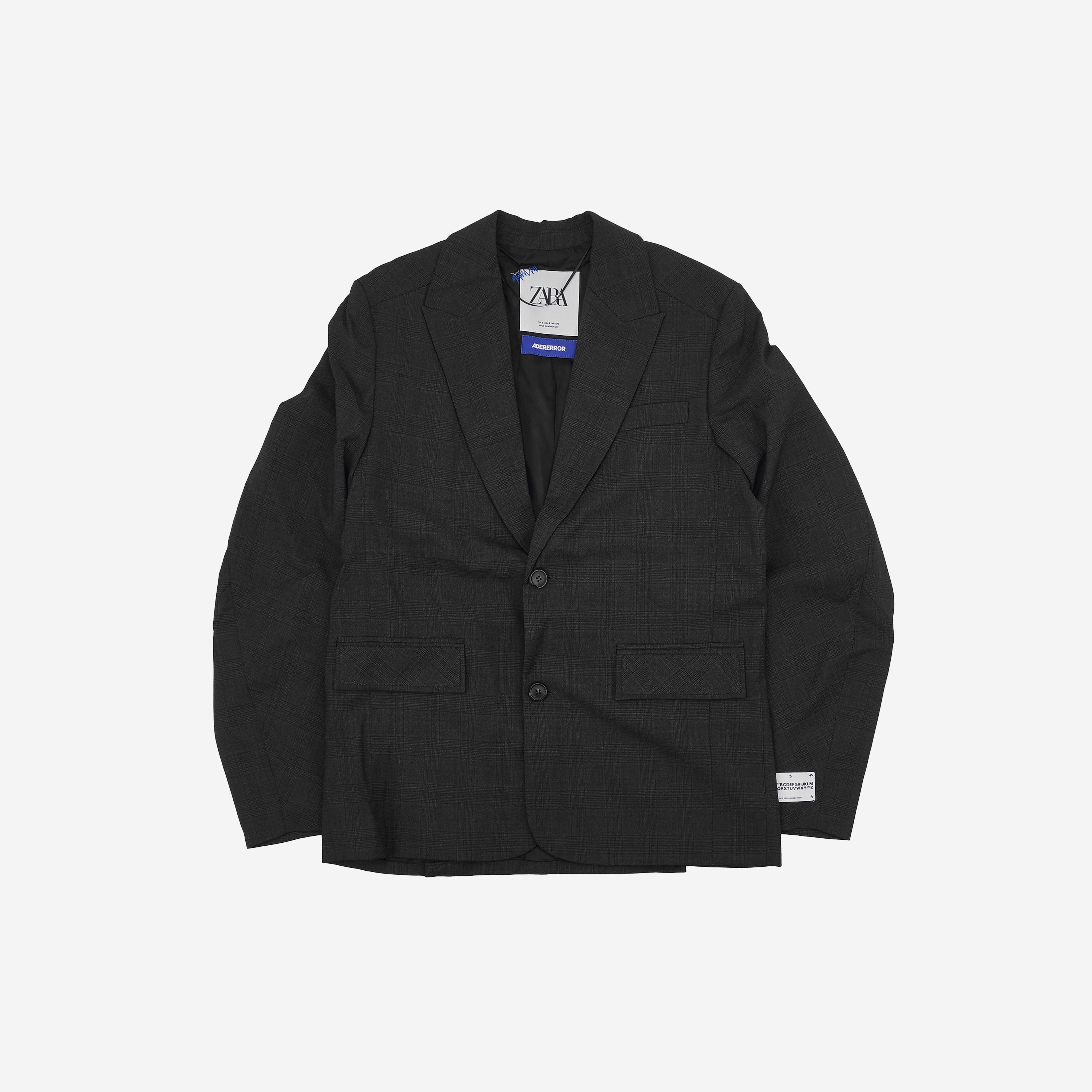 자라 x 아더에러 울 블렌드 오버사이즈 블레이저 그레이 | KREAM