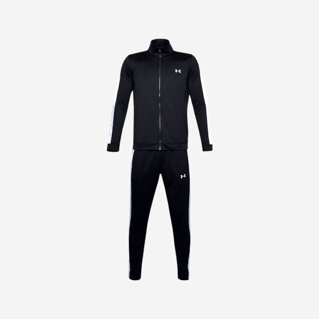 언더아머 Ua 니트 트랙수트 블랙 화이트 Under Armour Kream