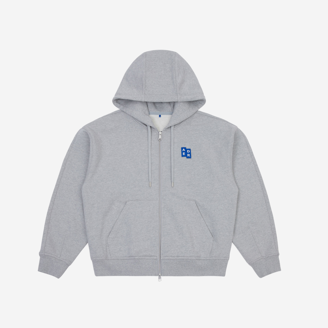 아더에러 시그니피컨트 TRS 태그 후드 집업 02 그레이 | Ader Error | KREAM