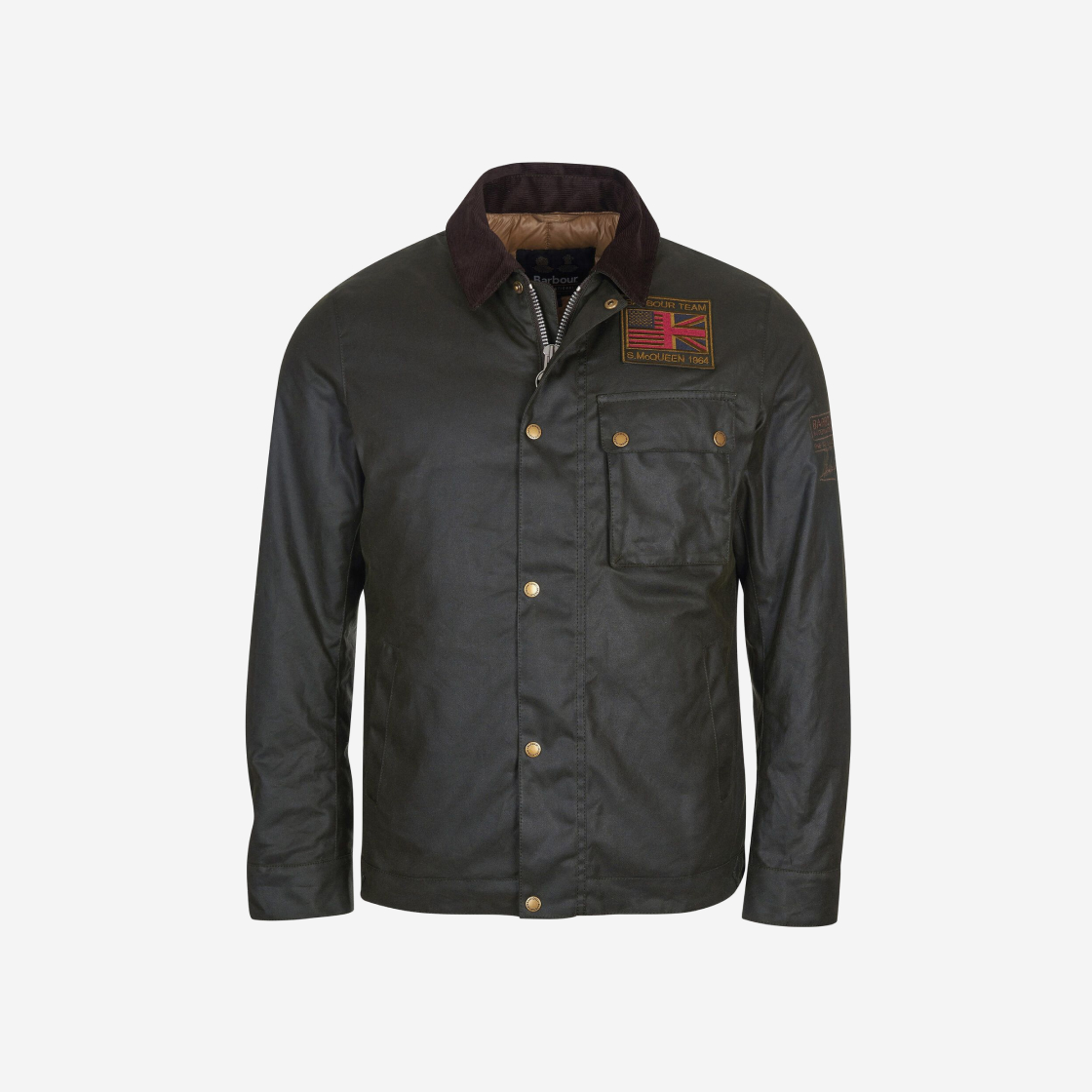 바버 인터네셔널 워커스 왁스 자켓 세이지 | Barbour | KREAM