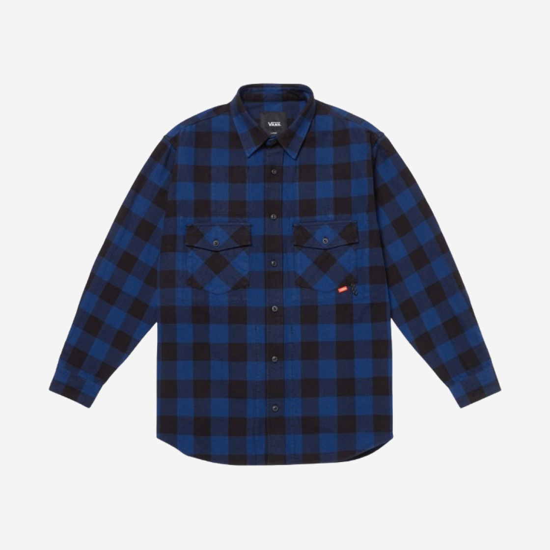 반스 TDC MTE 베스트 플레이드 셔츠 블루 | Vans | KREAM