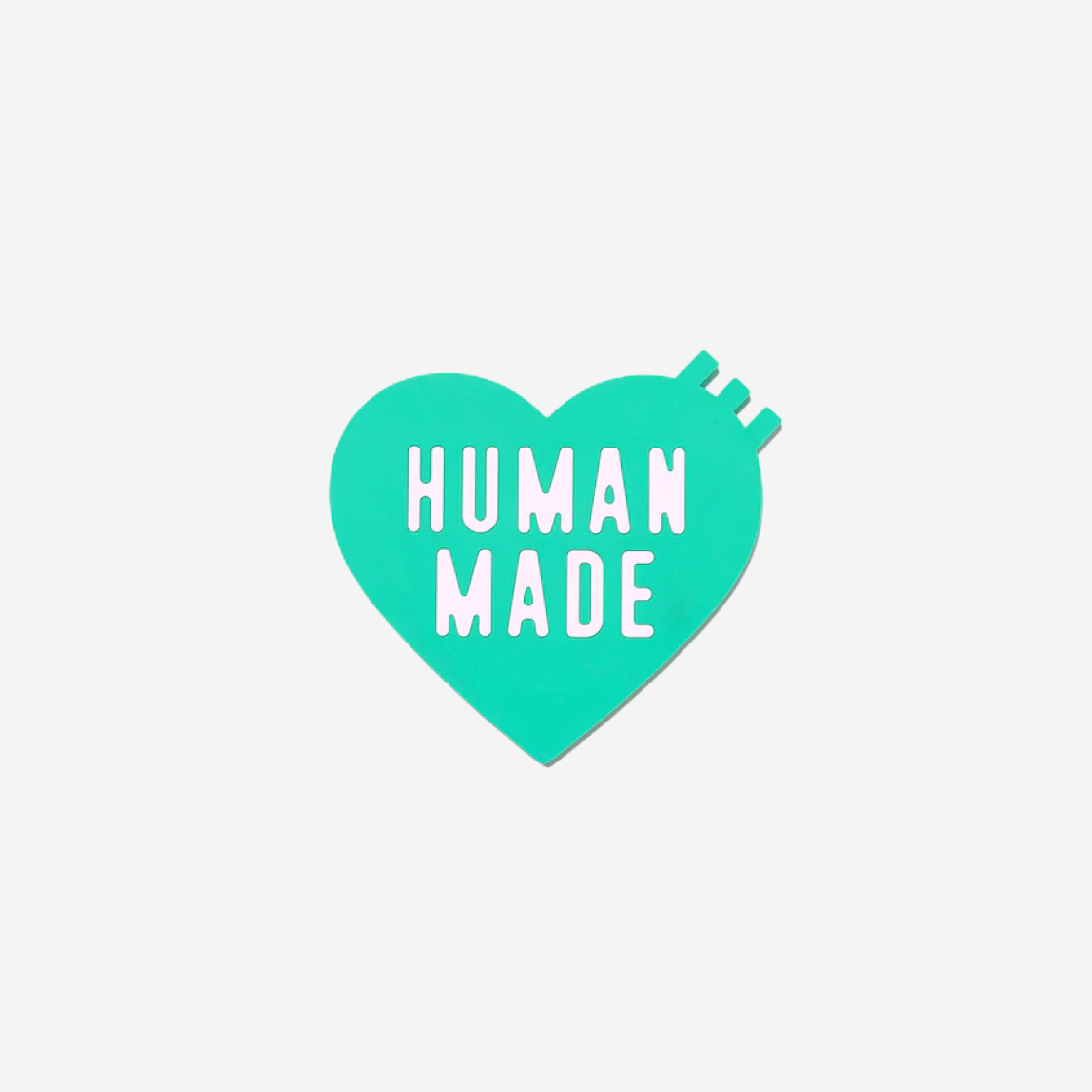 휴먼 메이드 하트 러버 코스터 그린 | Human Made | KREAM