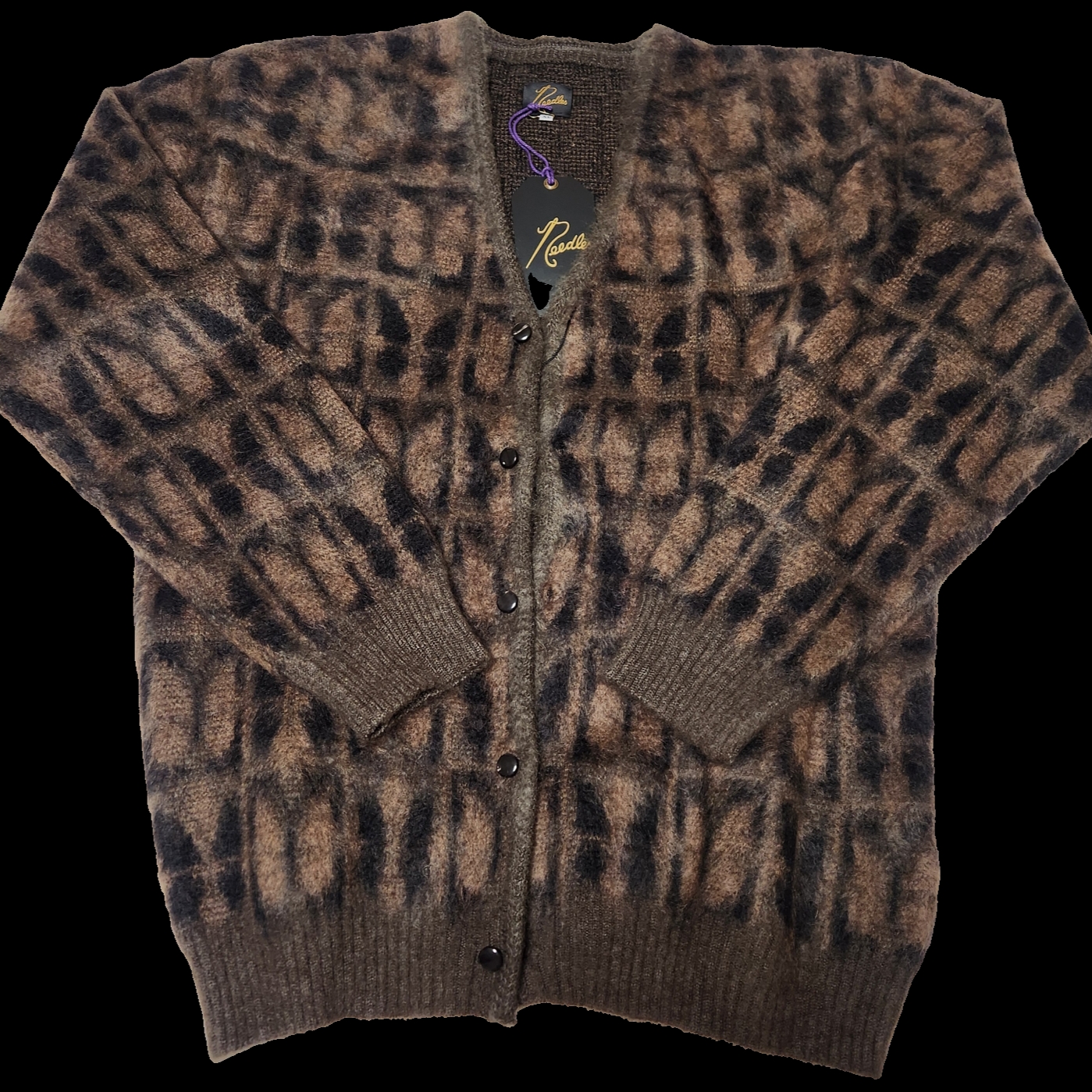 니들스 모헤어 가디건 XL | KREAM