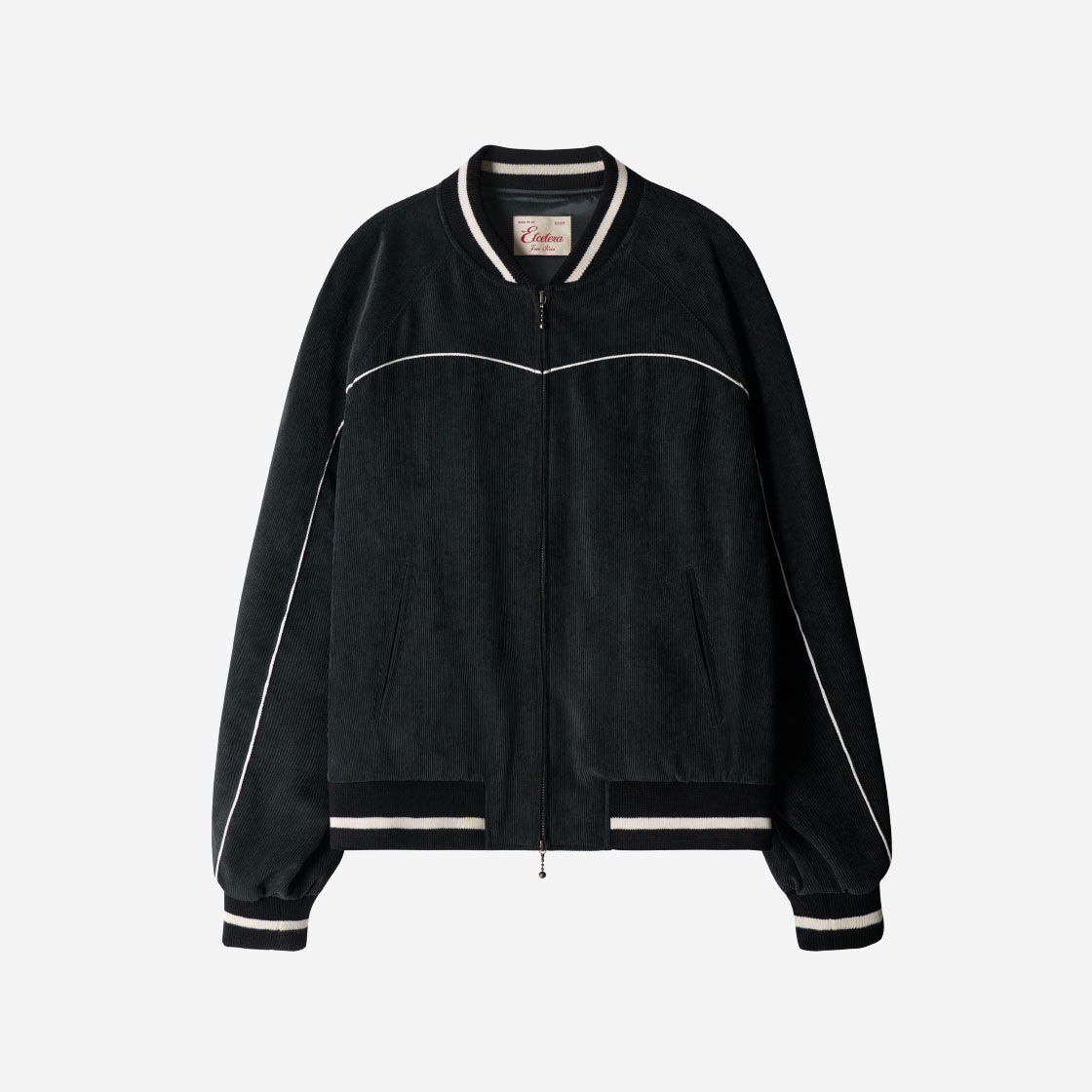 이티씨이 코듀로이 래글런 자켓 블랙 | ETCE | KREAM