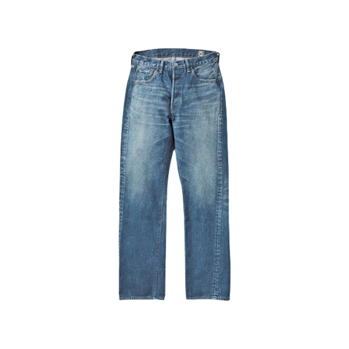 풀카운트 1102 Fade 스트레이트 데님 인디고 블루 | Fullcount | KREAM