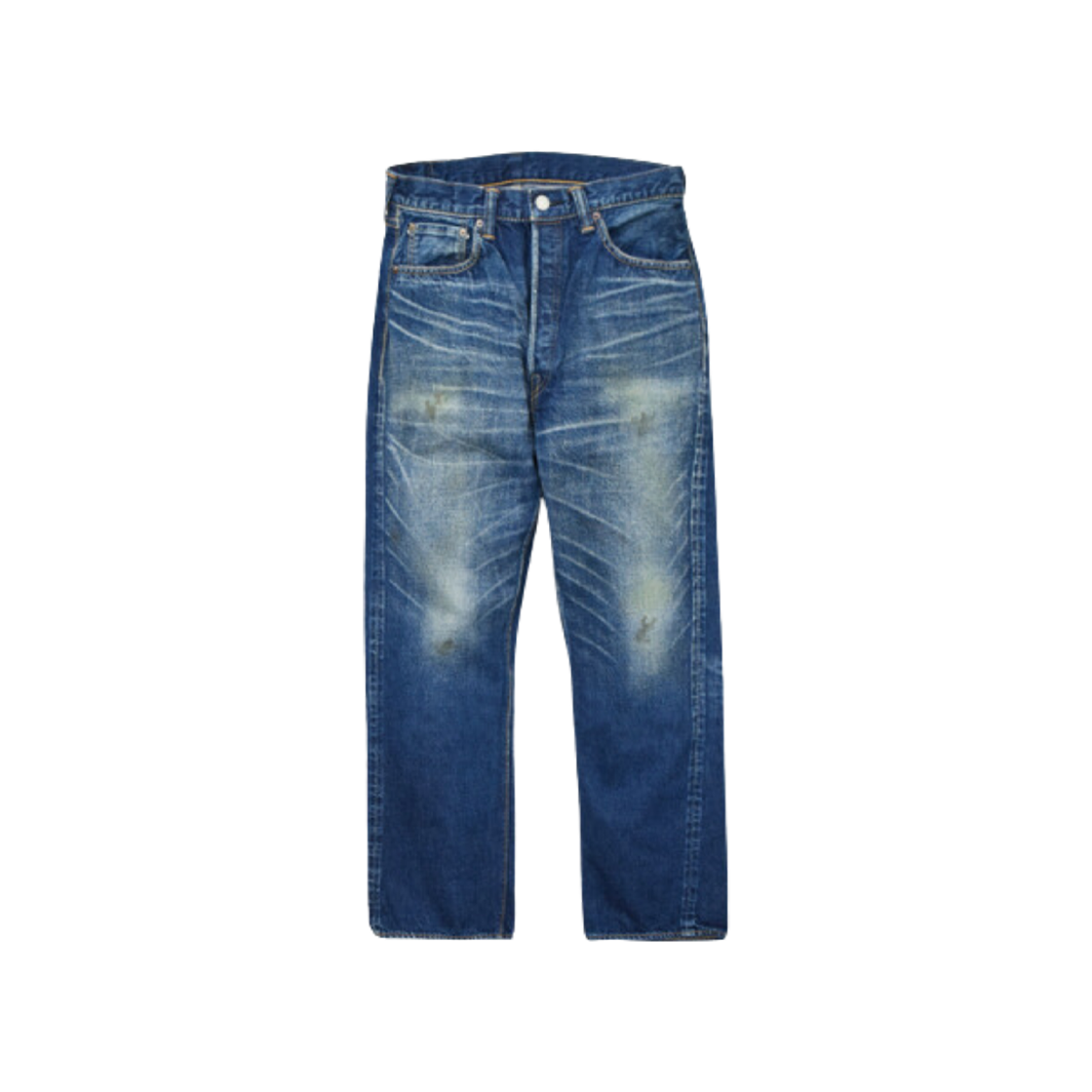 풀카운트 1344-0105 모어 댄 리얼 와이드 데님 인디고 블루 | Fullcount | KREAM