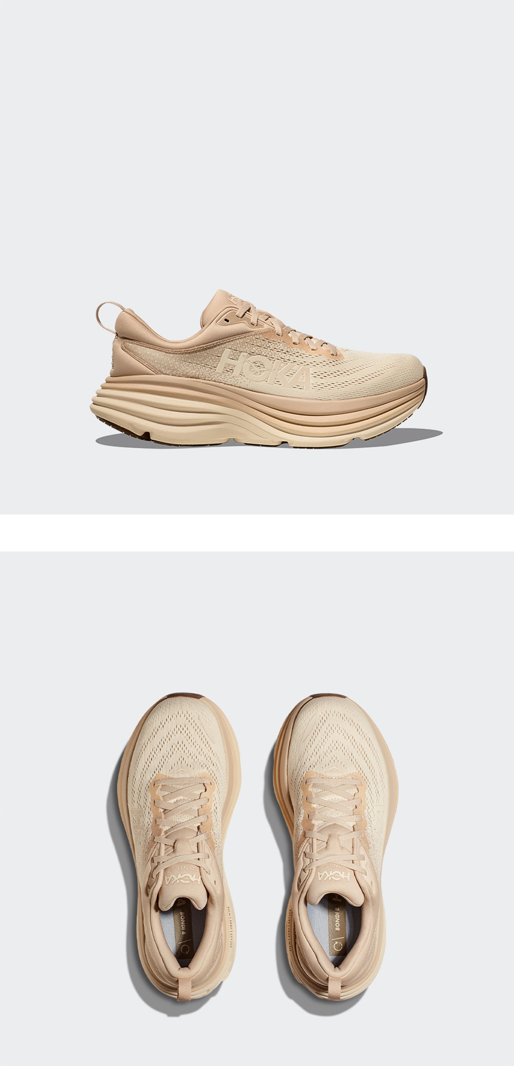 호카 본디 8 쉬프팅 샌드 바닐라 - 24SS | Hoka | KREAM