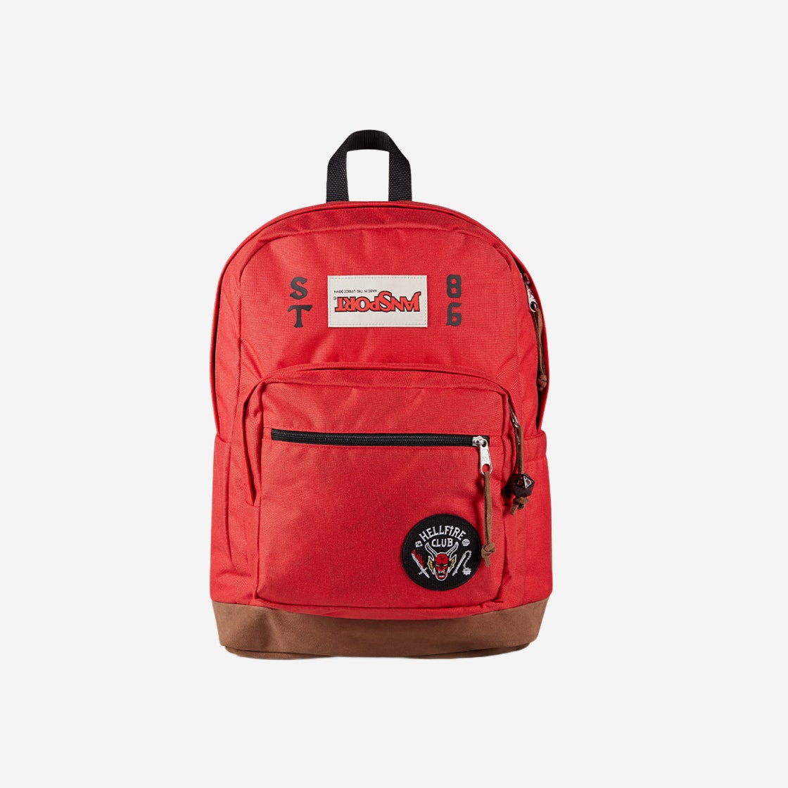 잔스포츠 x 기묘한 이야기 라이트팩 백팩 헬파이어 레드 | Jansport | KREAM