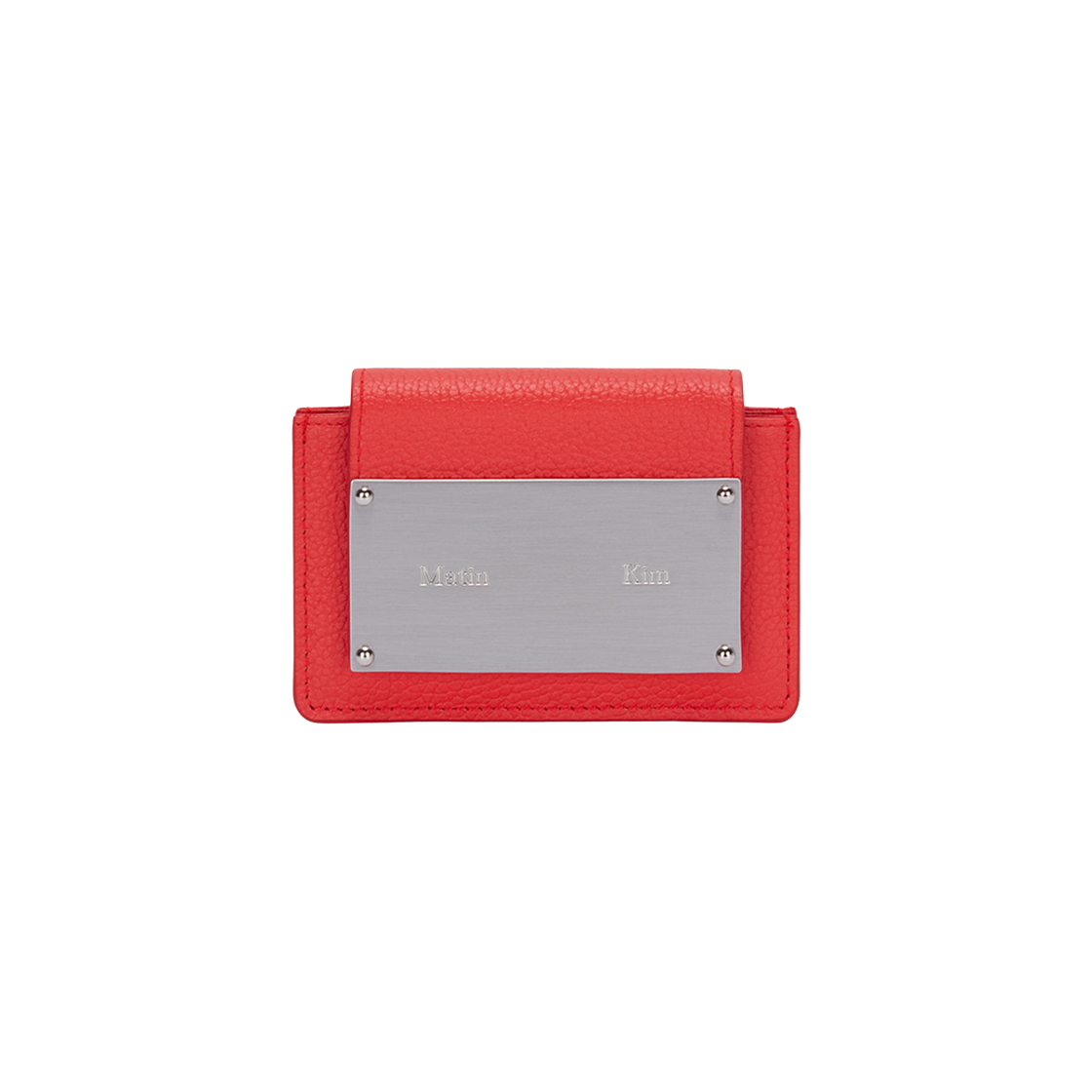 마뗑킴 아코디언 지갑 레드 | Matin Kim | KREAM