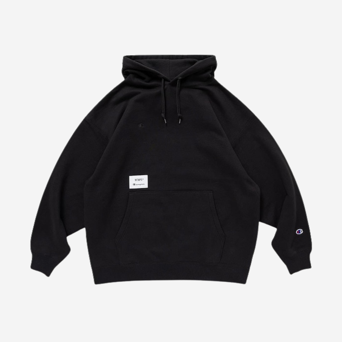 챔피온 x 더블탭스 아카데미 후드 CTPL 블랙 | Champion | KREAM