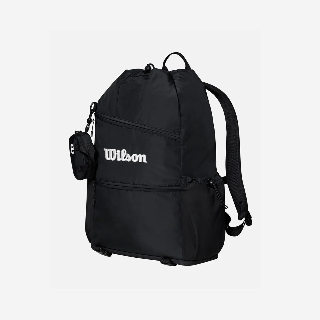 윌슨 테니스 드로우스트링 백팩 블랙 | Wilson | KREAM