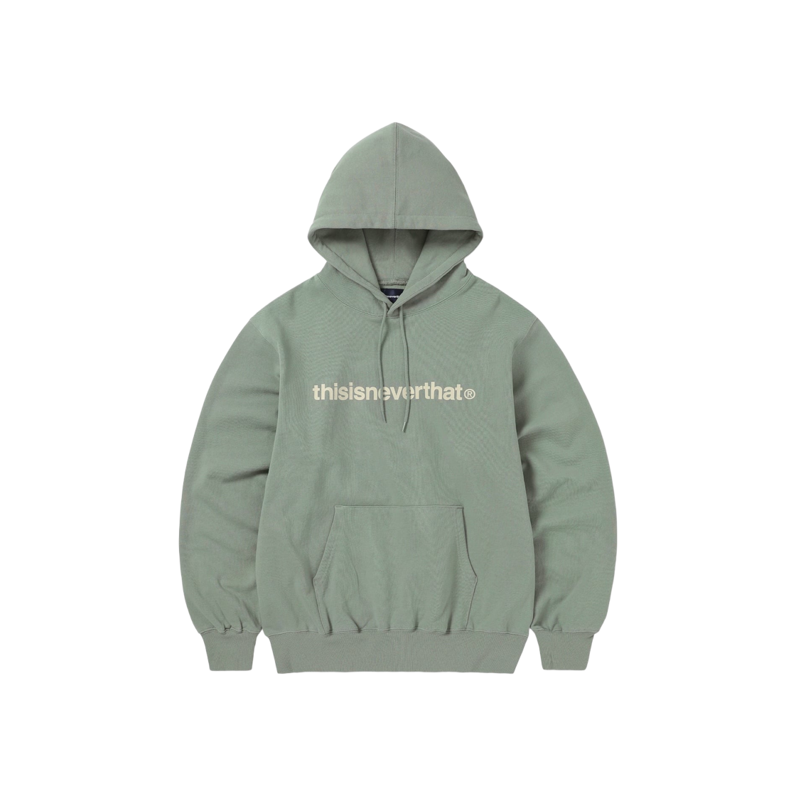 디스이즈네버댓 T-로고 LT 후드 라이트 올리브 | Thisisneverthat | KREAM