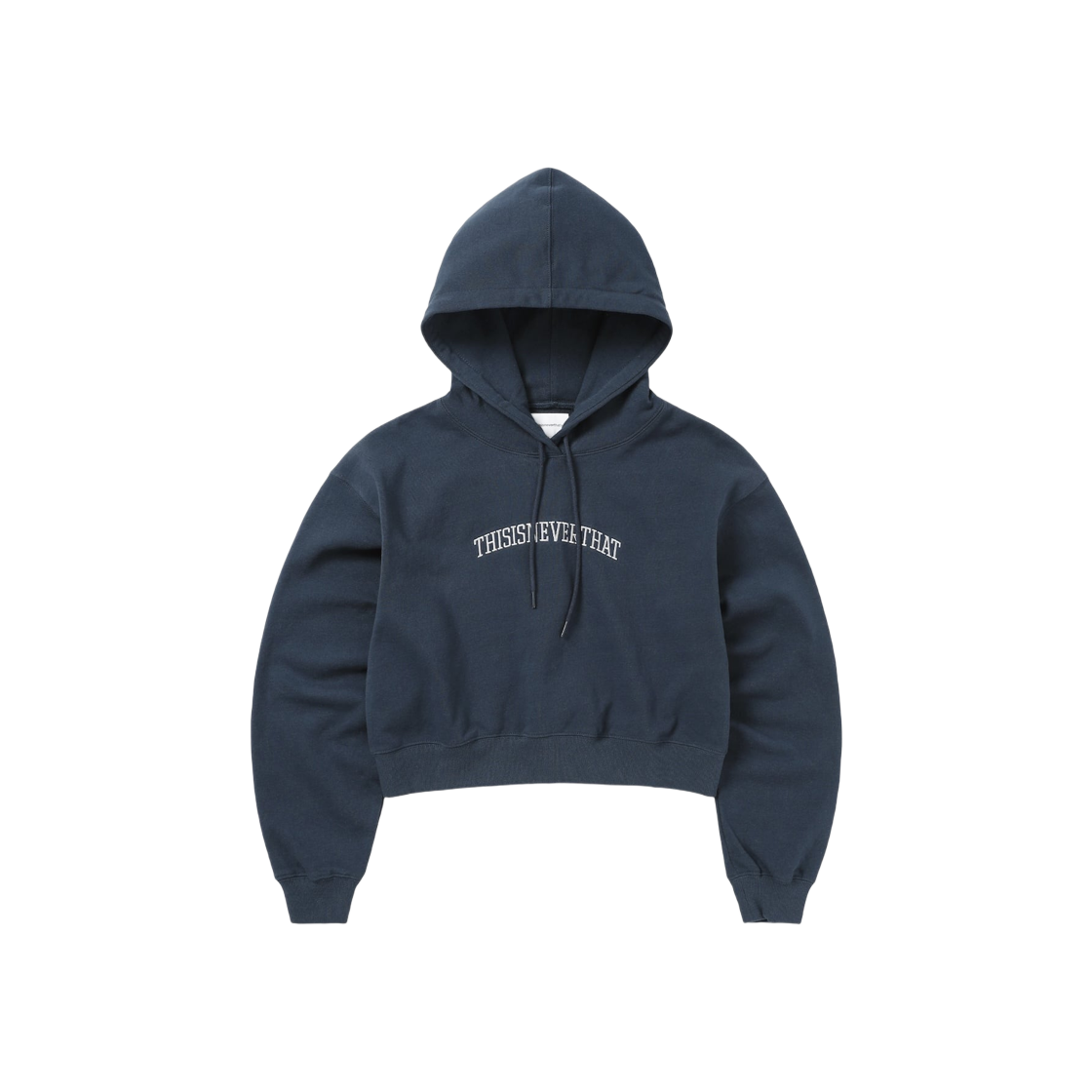 (W) 디스이즈네버댓 아치 로고 후드 네이비 | Thisisneverthat | KREAM