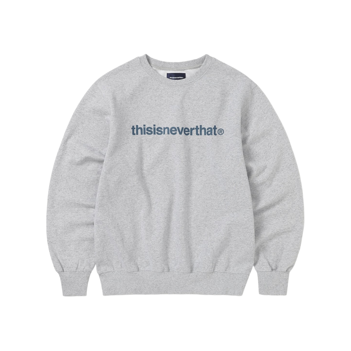 디스이즈네버댓 T-로고 LT 크루넥 헤더 그레이 | Thisisneverthat | KREAM