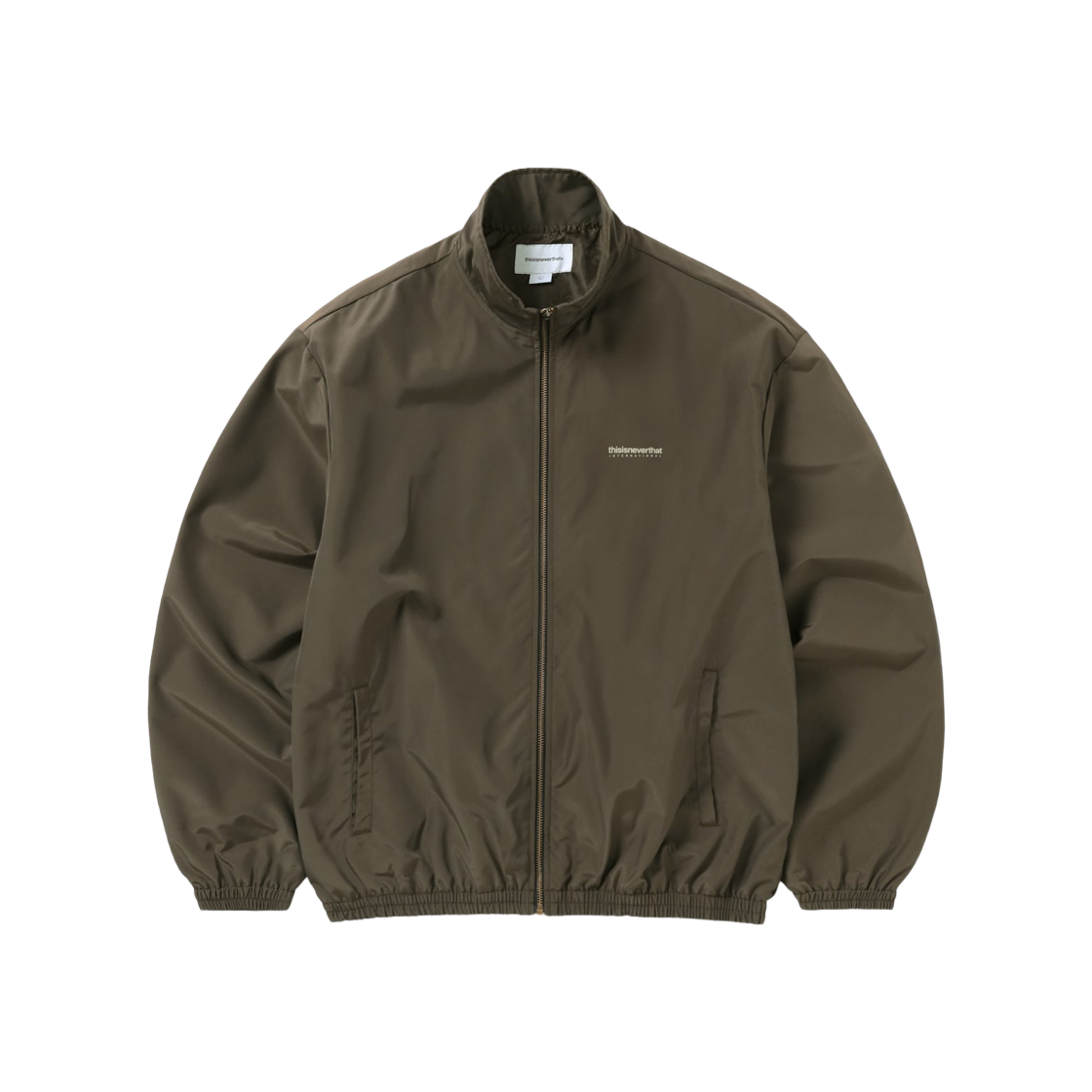 디스이즈네버댓 인터네셔널 팀 자켓 브라운 | Thisisneverthat | KREAM