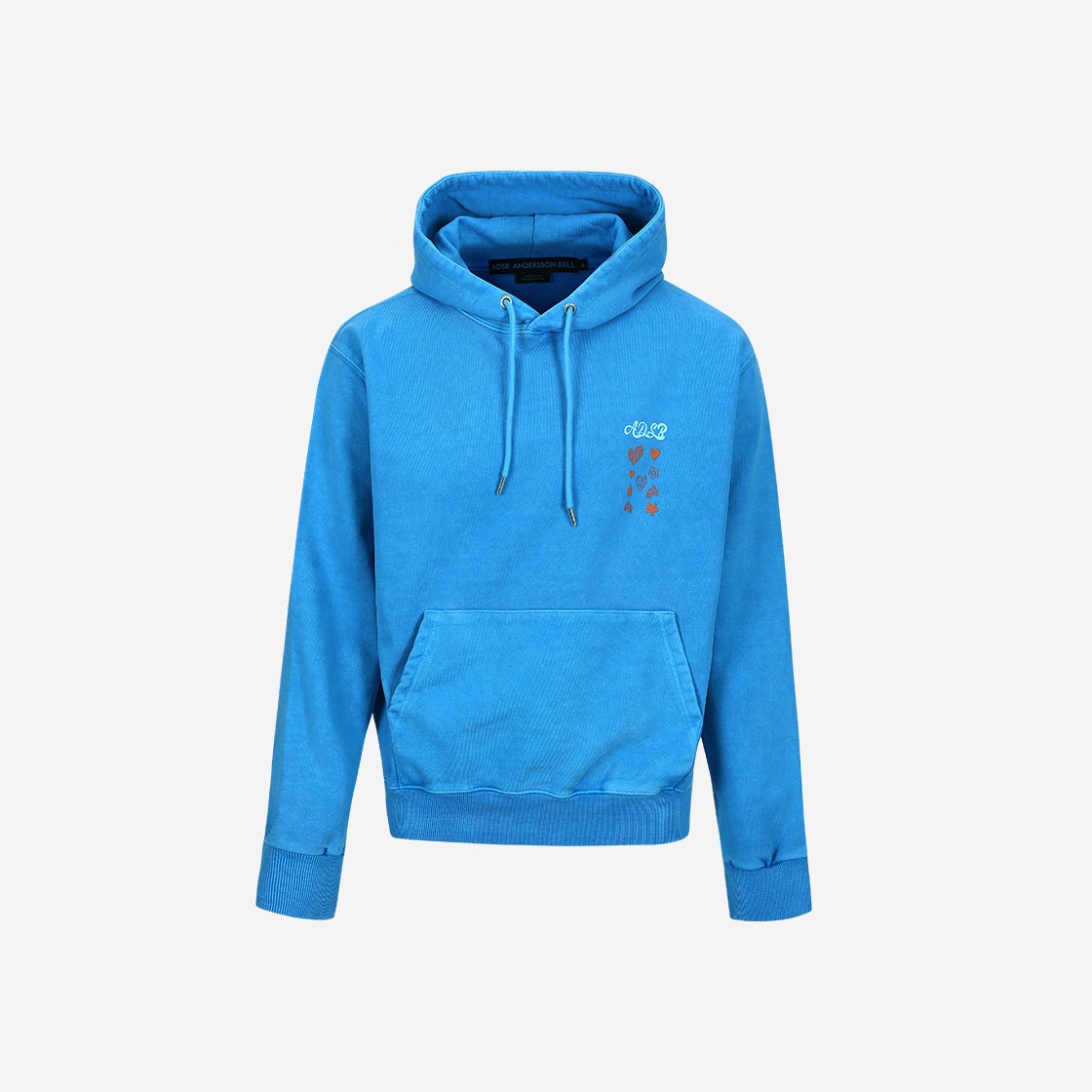 ADSB 앤더슨벨 에센셜 ADSB 하트 카드 후드 블루 | ADSB ANDERSSON BELL | KREAM