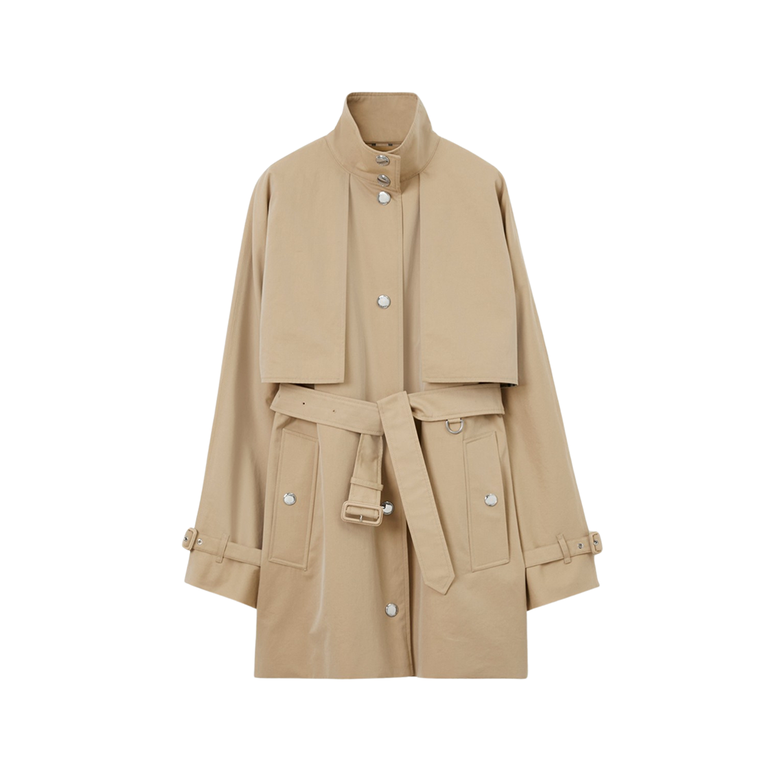(W) 버버리 숏 라이트웨이트 개버딘 트렌치 코트 허니 | Burberry | KREAM