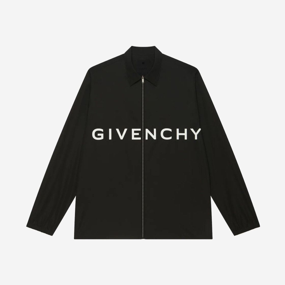 지방시 포플린 박시핏 셔츠 블랙 | Givenchy | KREAM