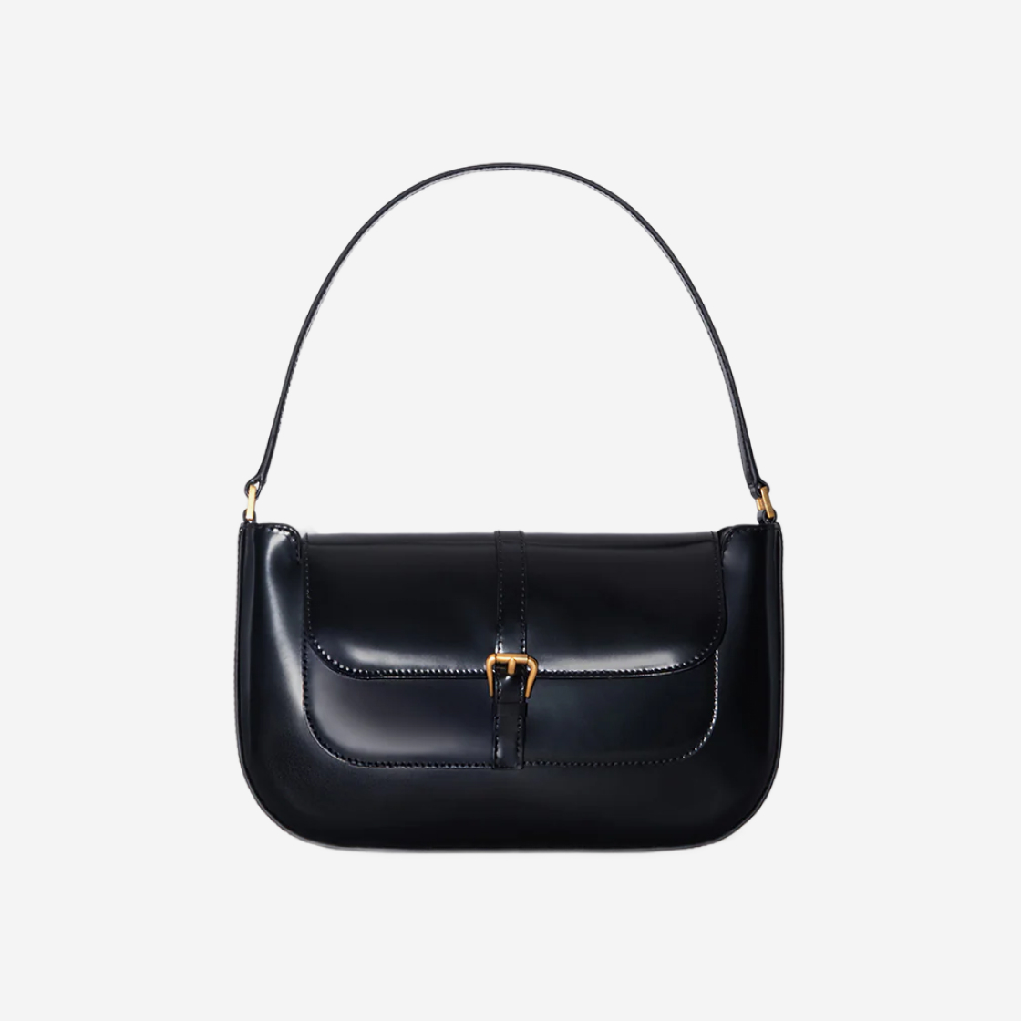 (W) 바이파 세미 페이턴트 레더 미란다 블랙 | By Far | KREAM