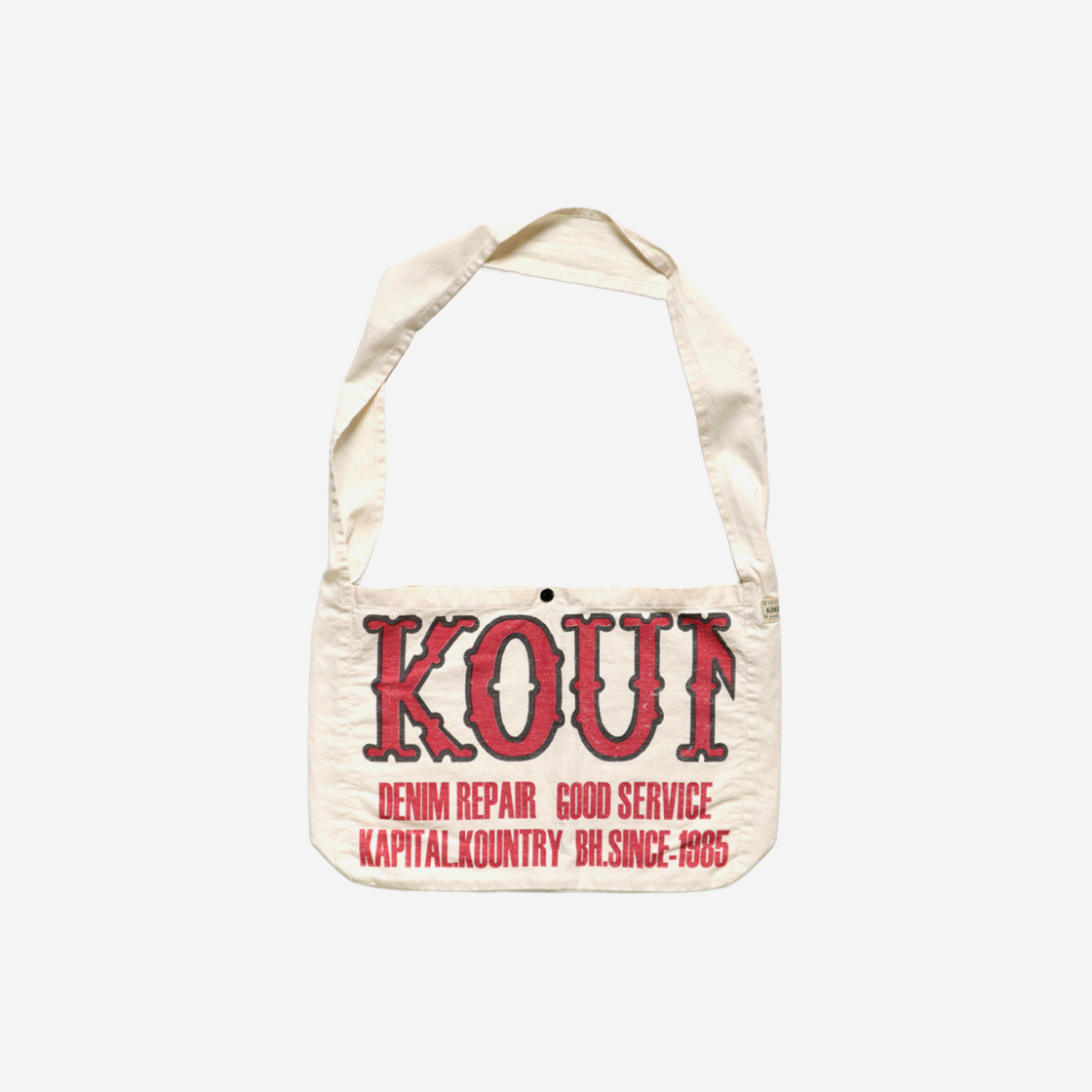 캐피탈 코튼 트윌 컨트리 팩토리 북 백 키나리 | Kapital | KREAM