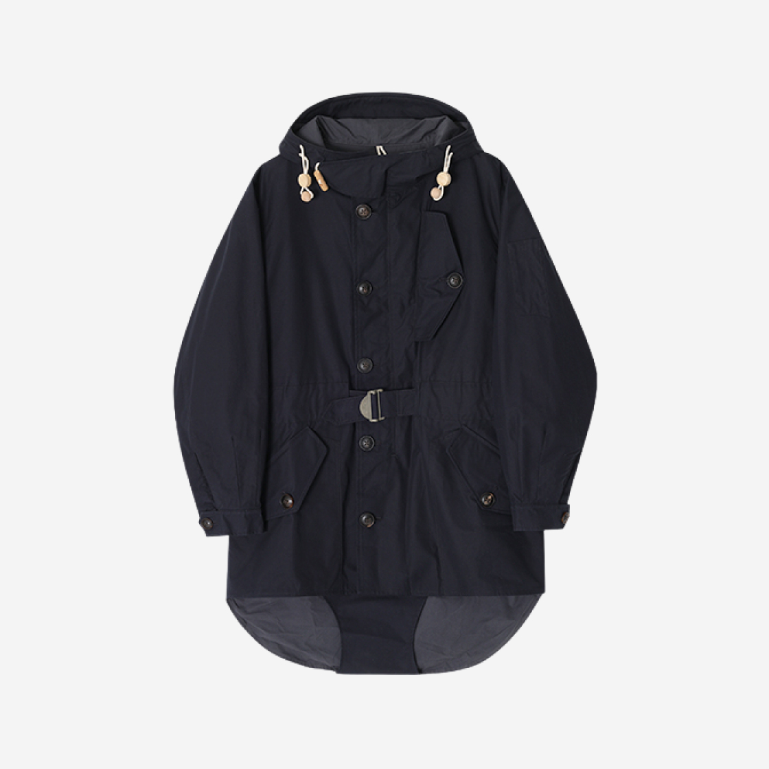 나이젤 카본 콜드 웨더 파카 블랙 네이비 | Nigel Cabourn | KREAM