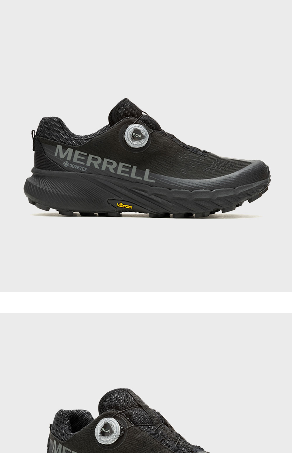 머렐 어질리티 피크 5 보아 고어텍스 블랙 | Merrell | KREAM