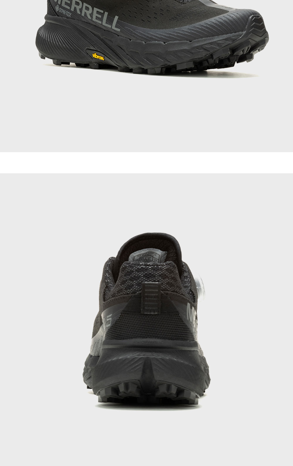 머렐 어질리티 피크 5 보아 고어텍스 블랙 | Merrell | KREAM