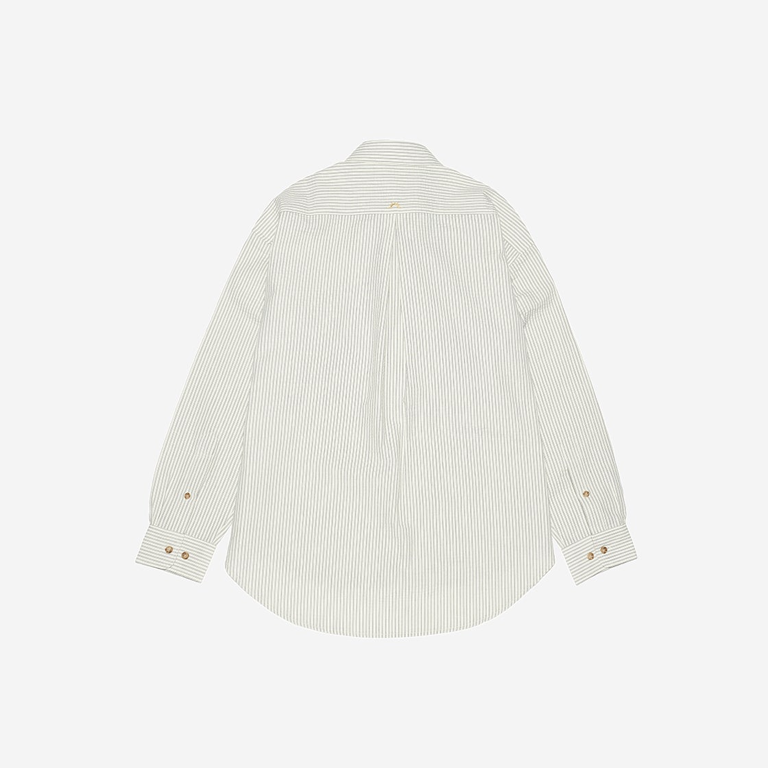 헬로선라이즈 트래블 셔츠 그레이 스트라이프 | Hello Sunrise | KREAM