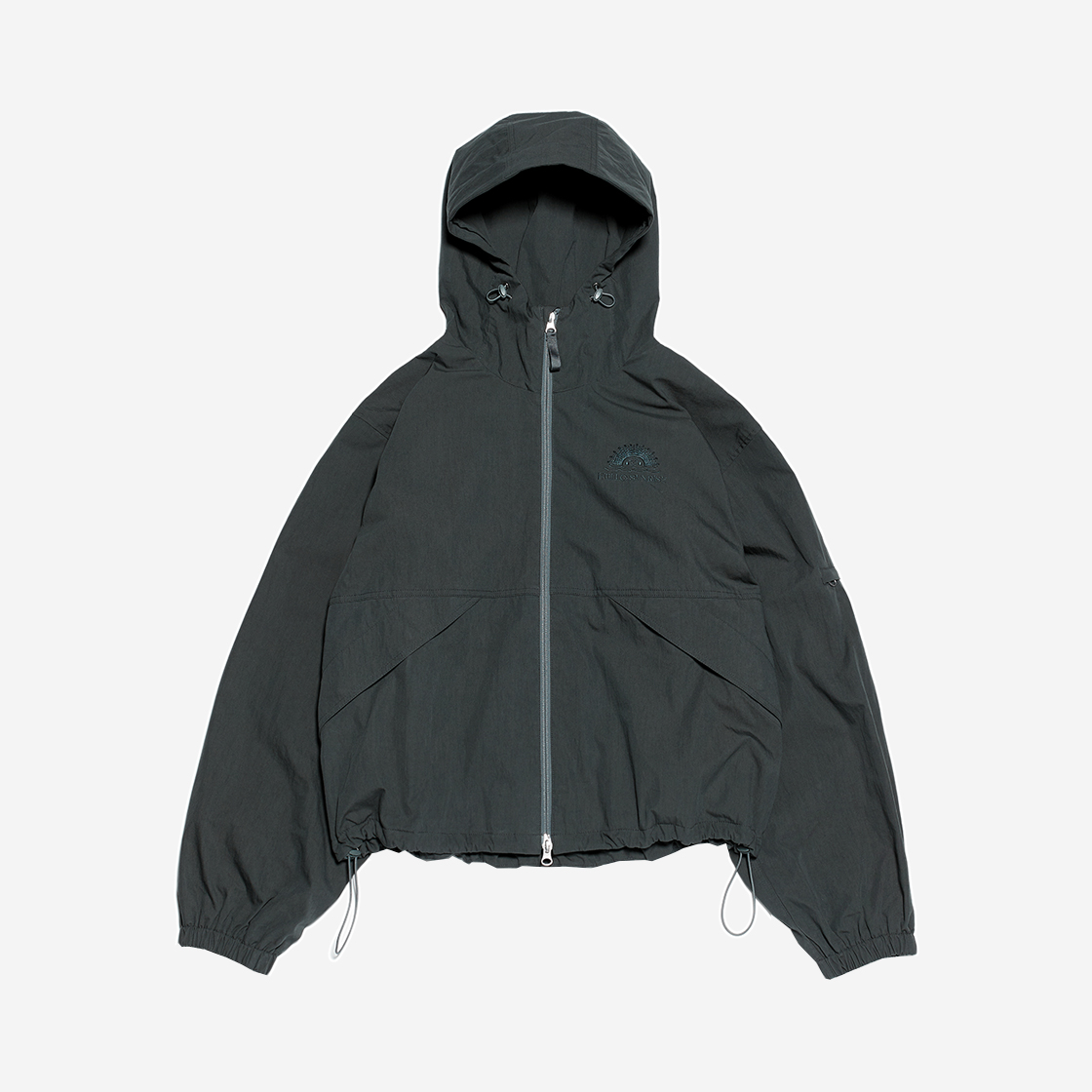 헬로선라이즈 후디드 집업 자켓 그레이 | Hello Sunrise | KREAM