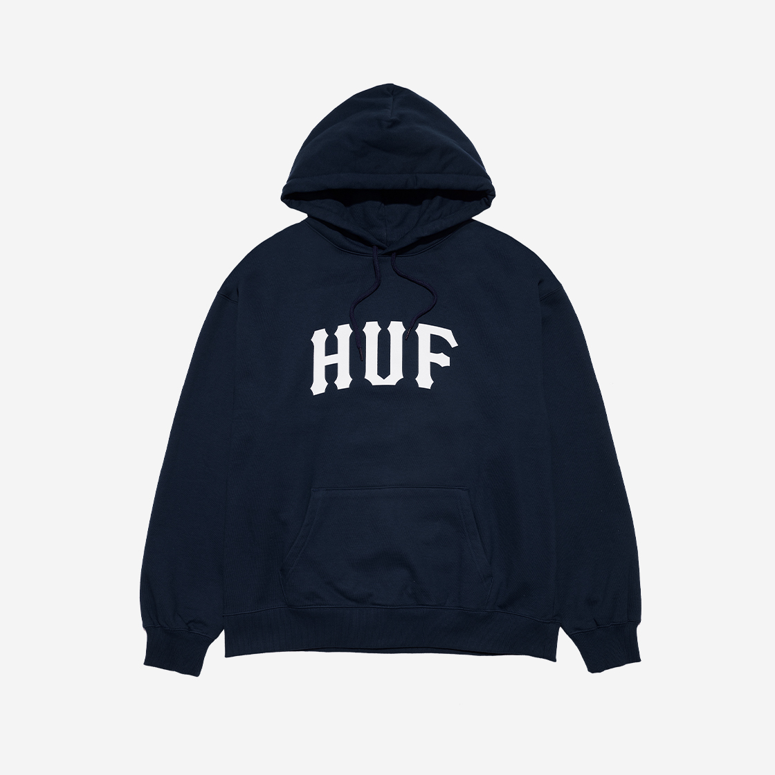 허프 아치 로고 후디 네이비 | HUF | KREAM