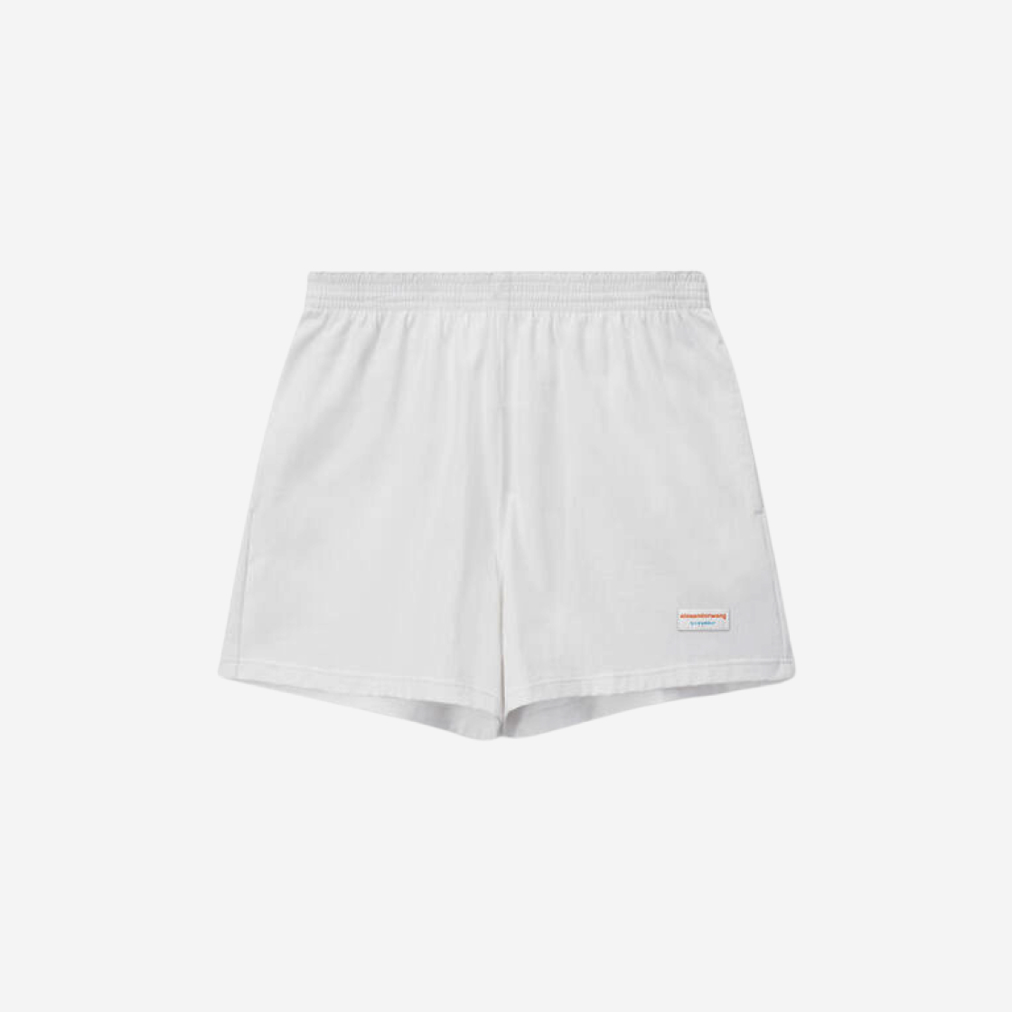 알렉산더 왕 코튼 저지 쇼츠 화이트 | Alexander Wang | KREAM
