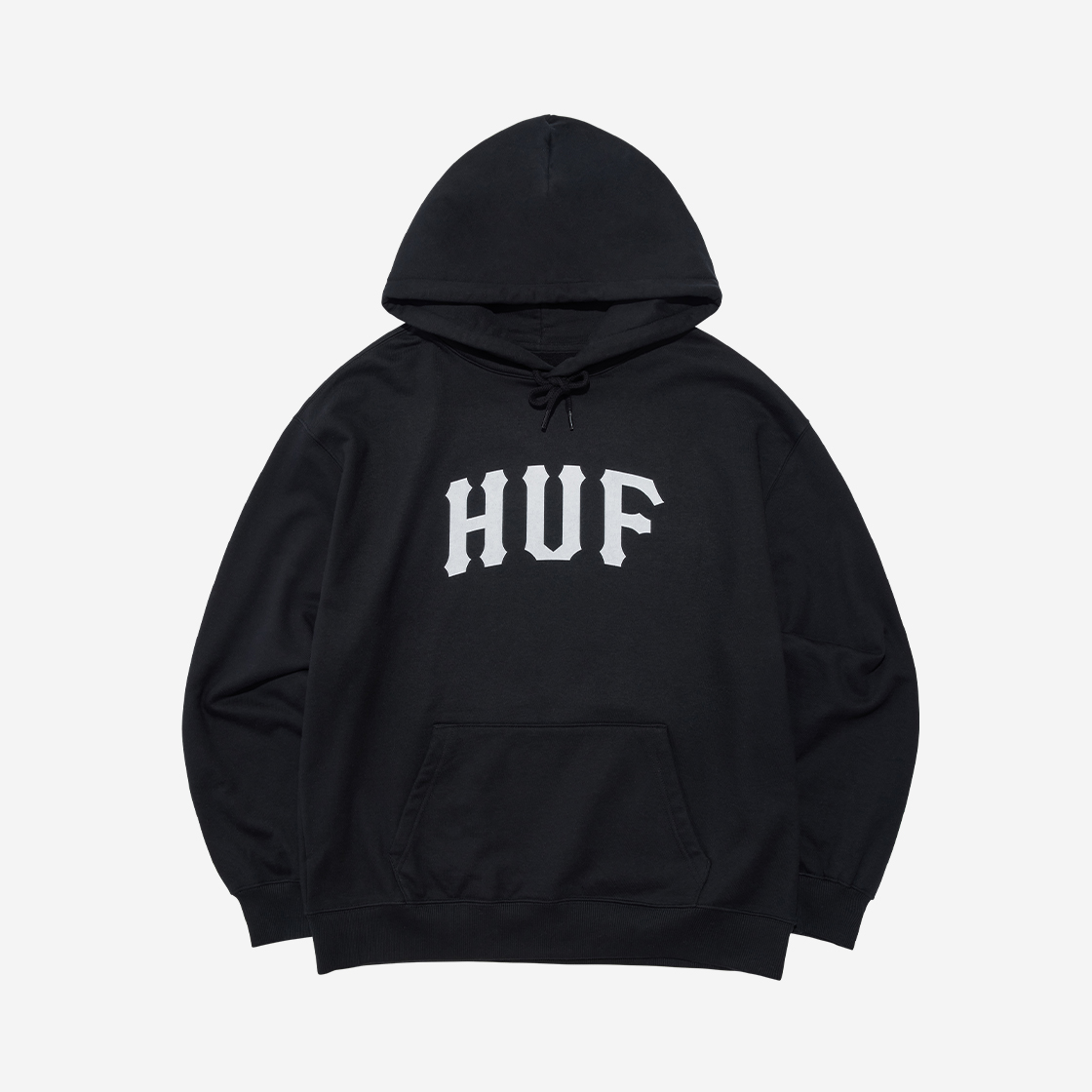 허프 아치 로고 후디 블랙 | HUF | KREAM