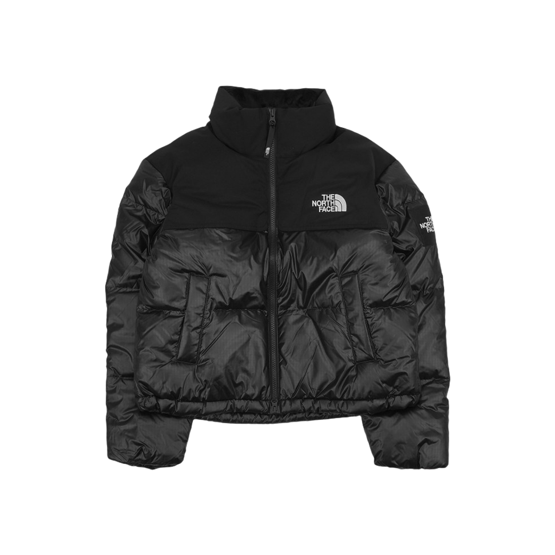 W 노스페이스 화이트 라벨 노벨티 눕시 다운 자켓 블랙 The North Face Kream