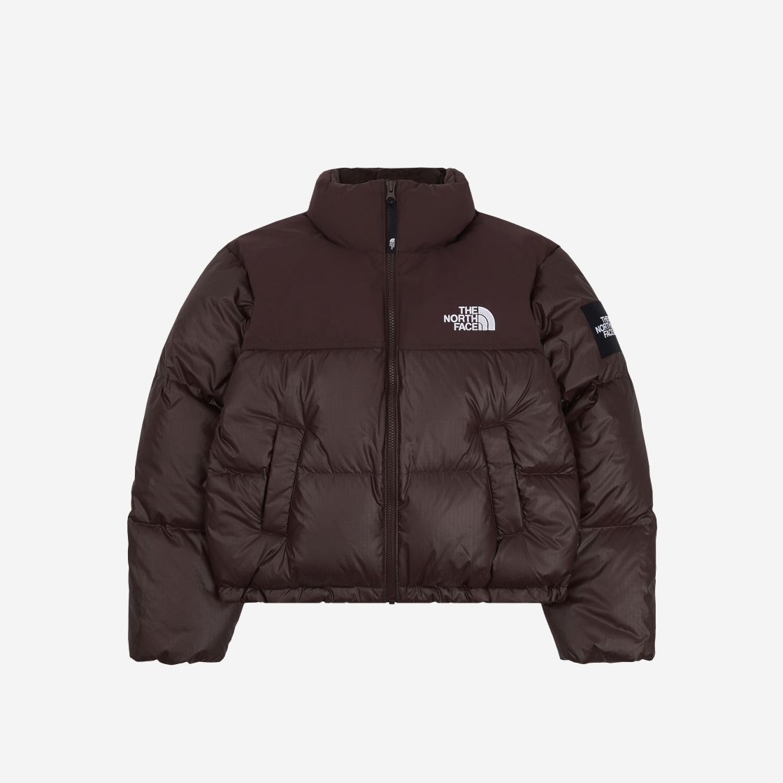 W 노스페이스 화이트 라벨 노벨티 눕시 다운 자켓 코코아 브라운 The North Face Kream
