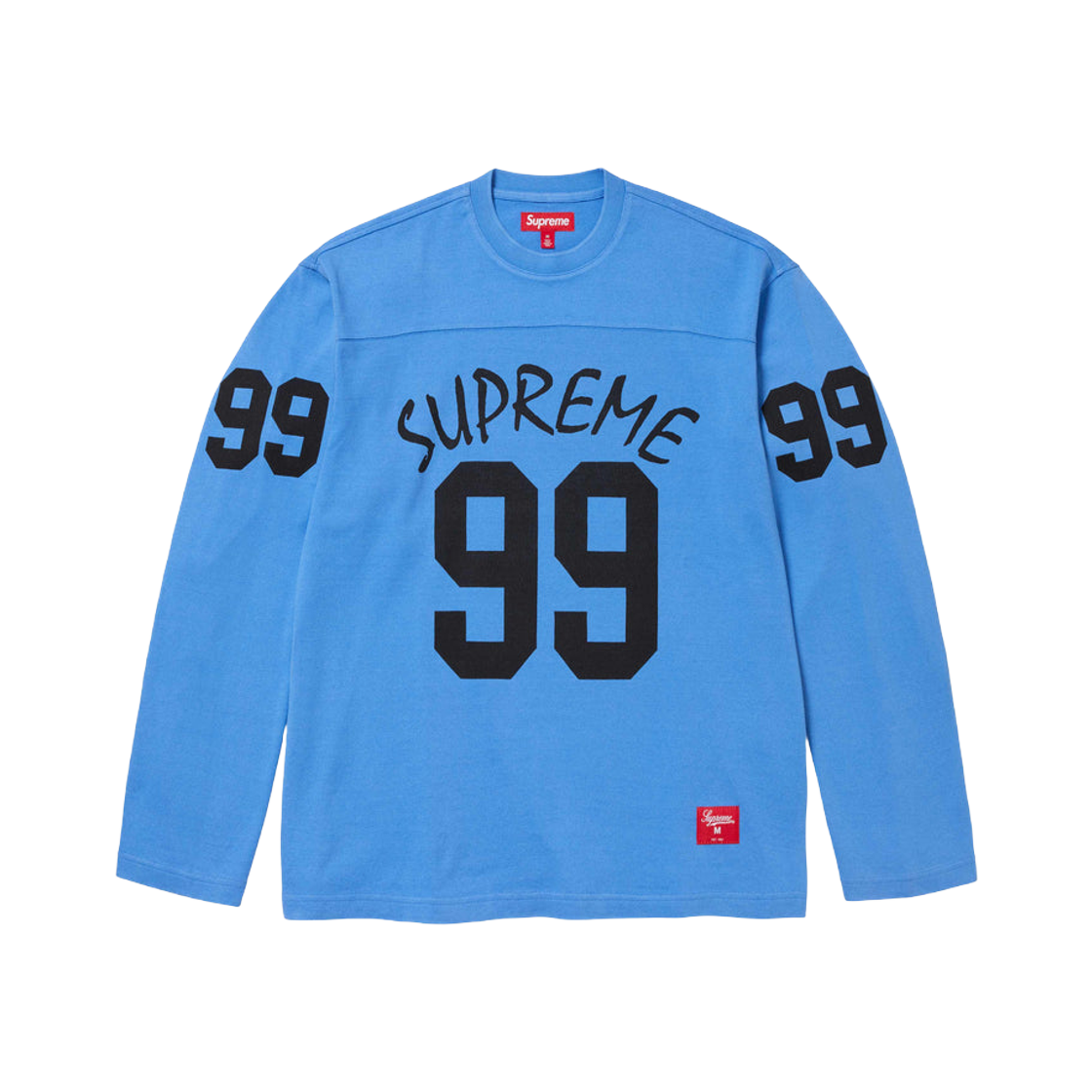 슈프림 99 롱슬리브 풋볼 탑 블루 - 24SS | Supreme | KREAM