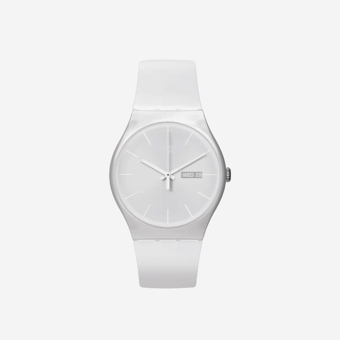 스와치 화이트 레벨 쿼츠 화이트 | Swatch | KREAM