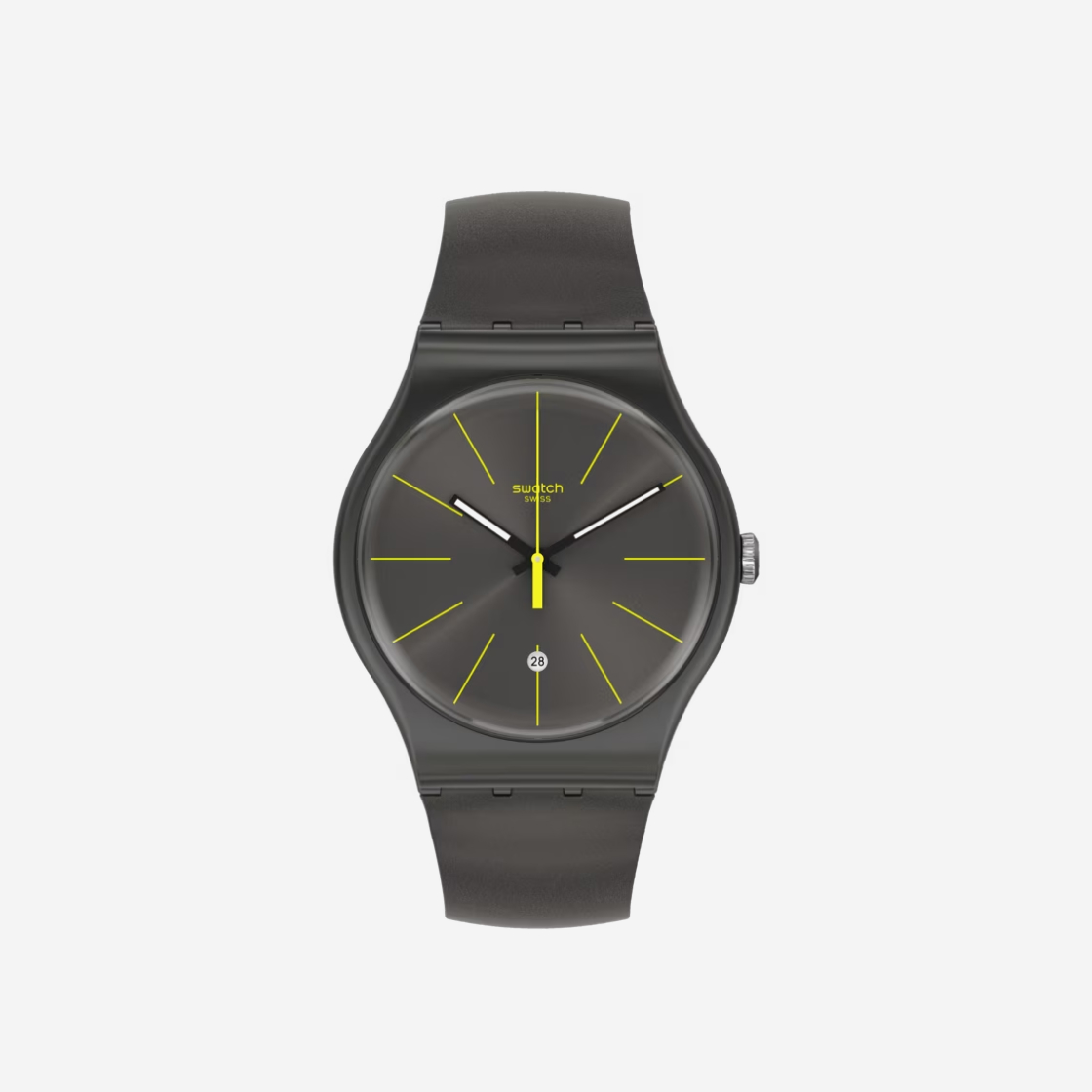 스와치 차컬레이징 쿼츠 블랙 | Swatch | KREAM