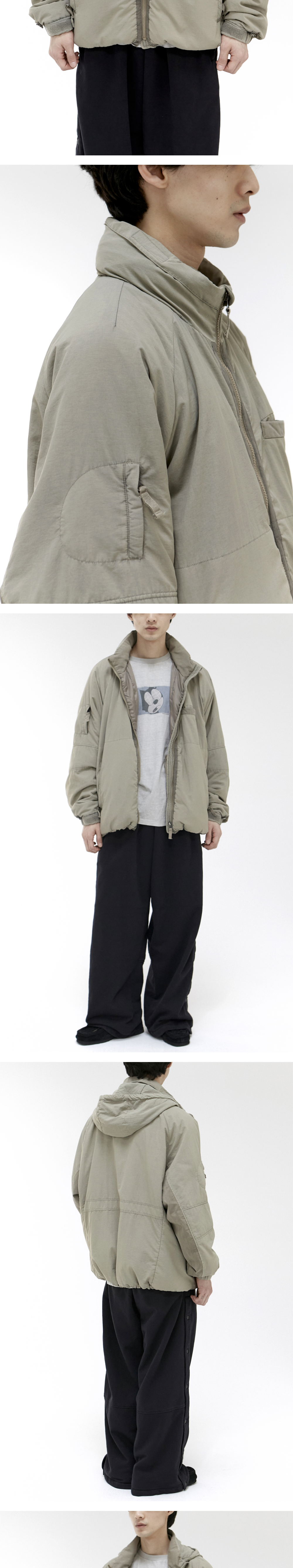 폴리테루 레벨 7 라이트 퍼퍼 자켓 베이지 | Polyteru | KREAM