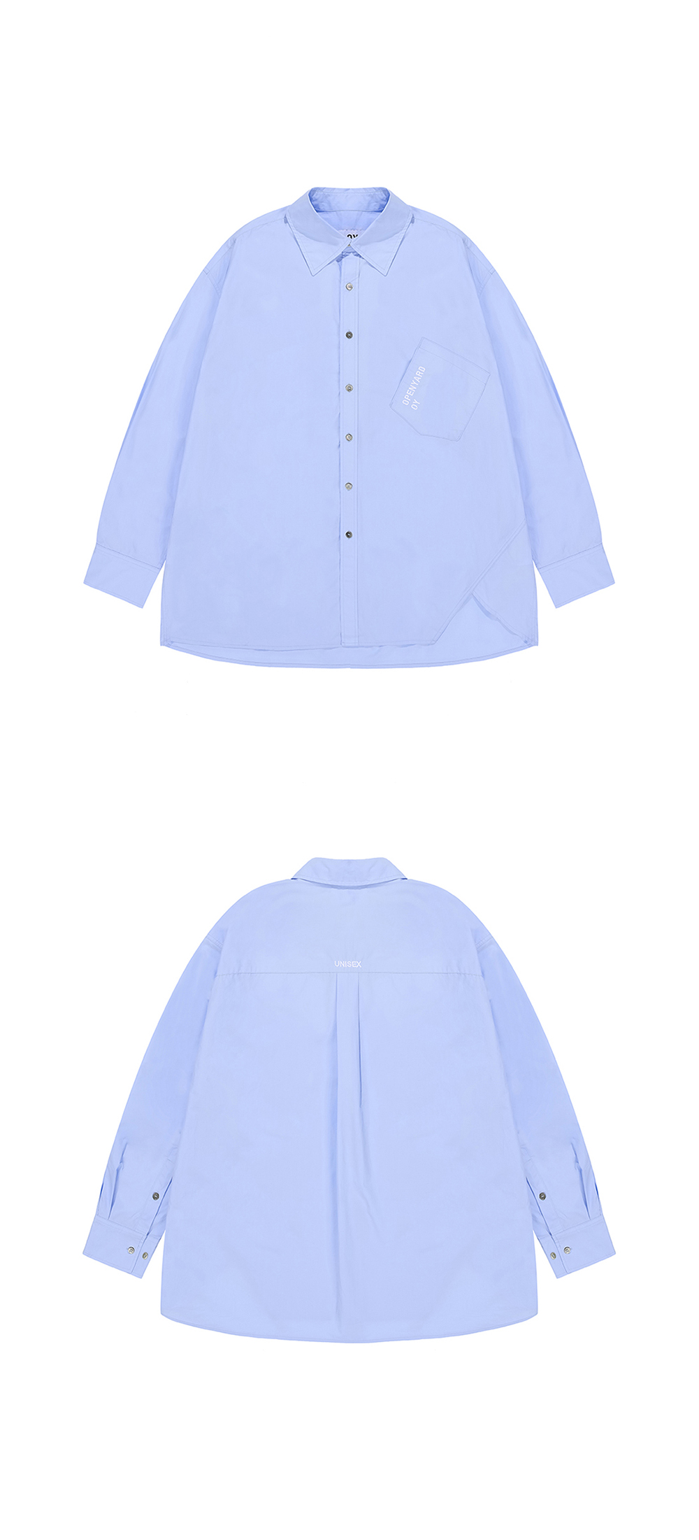 오와이 U.B 셔츠 블루 | OY | KREAM