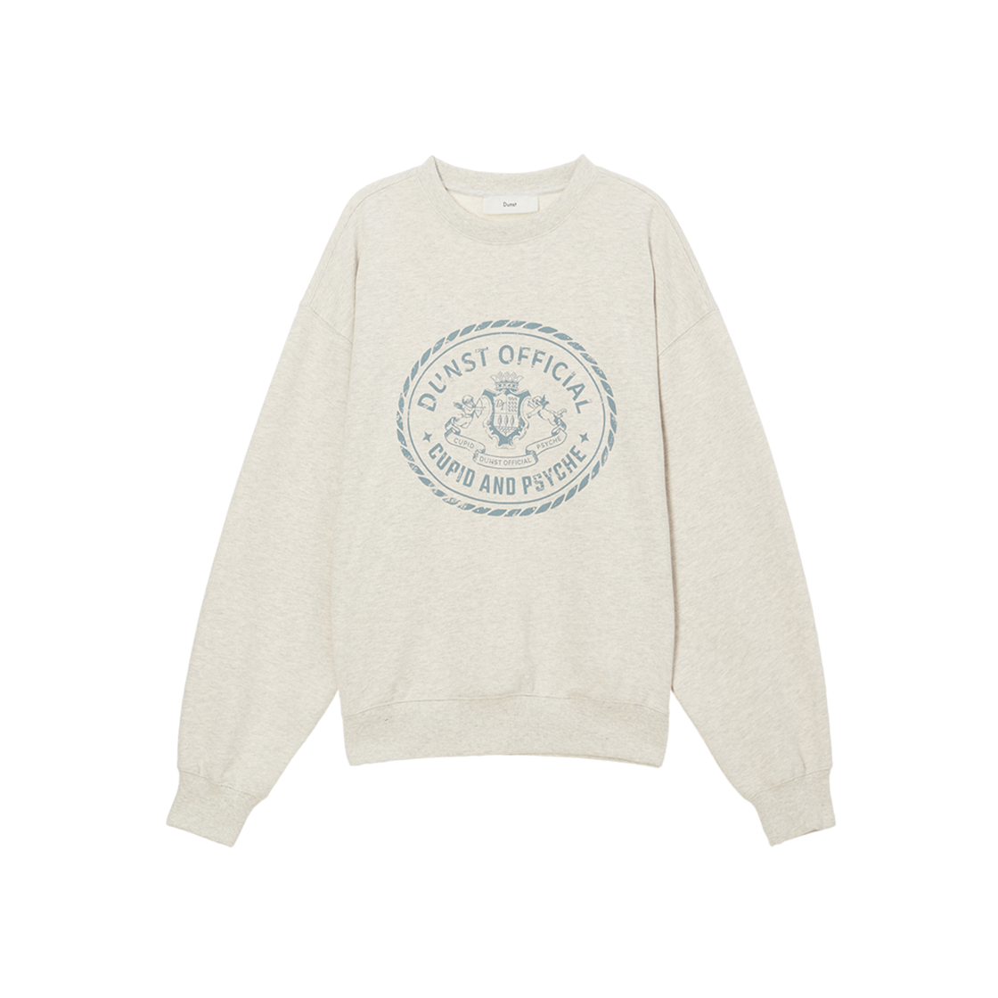 던스트 큐피드 캠퍼스 스웨트셔츠 오트밀 멜란지 | Dunst | KREAM