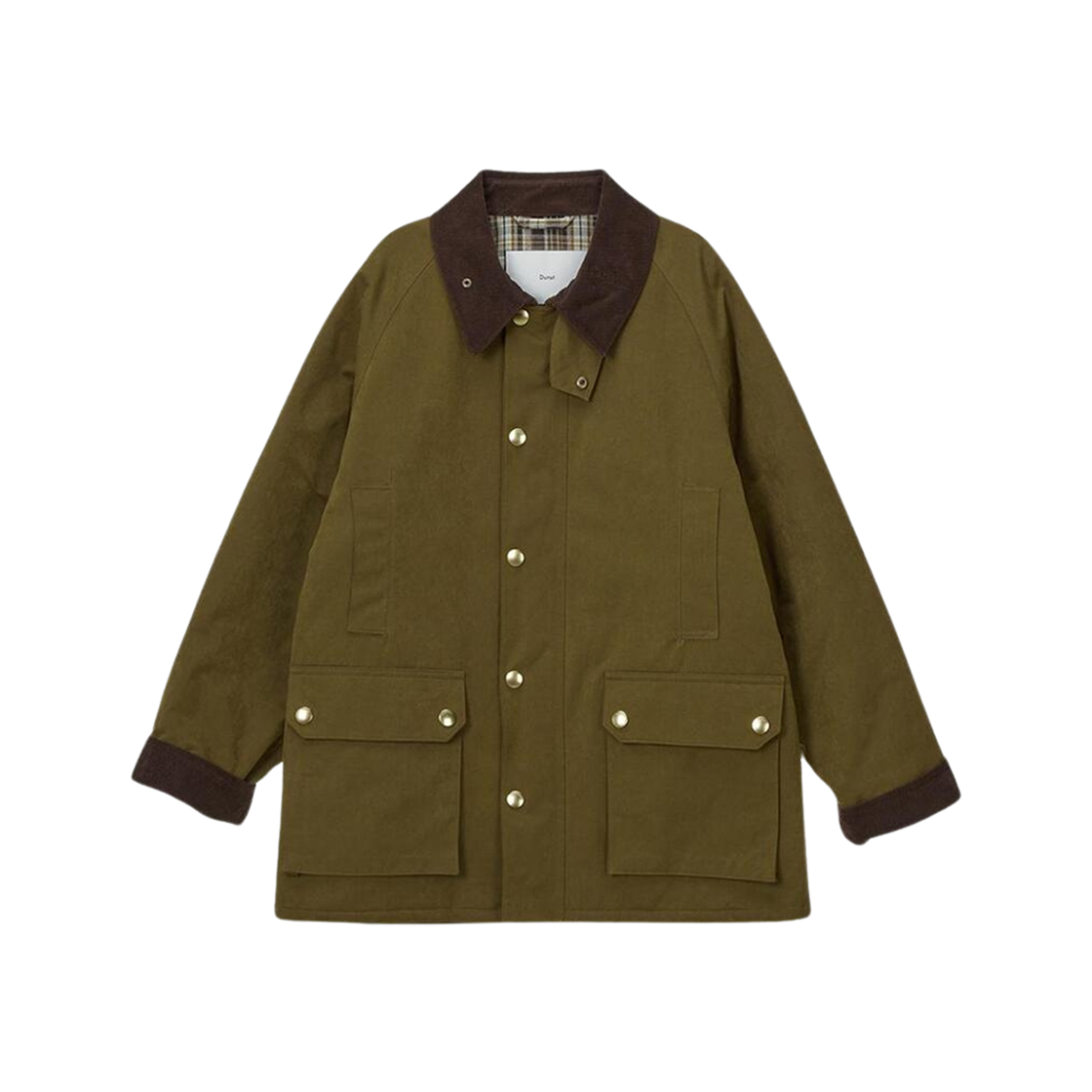 던스트 왁스드 코튼 헌팅 자켓 카키 | Dunst | KREAM