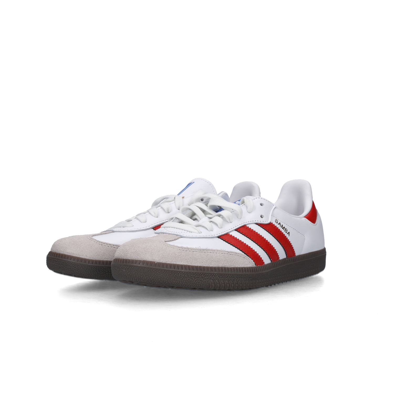 아디다스 삼바 OG 화이트 베러 스칼렛 | KREAM