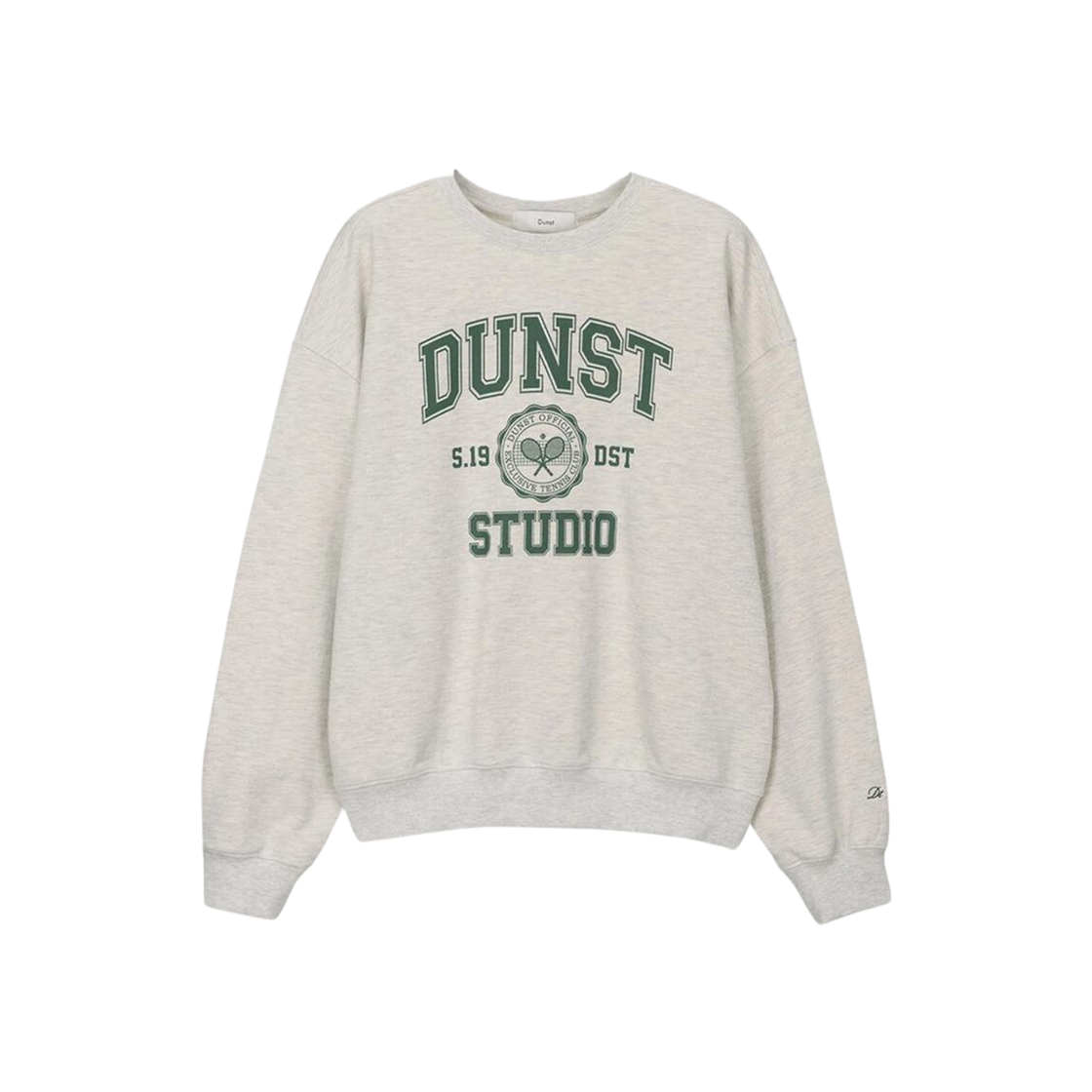 던스트 클래식 스포츠 스웨트셔츠 오트밀 멜란지 | Dunst | KREAM