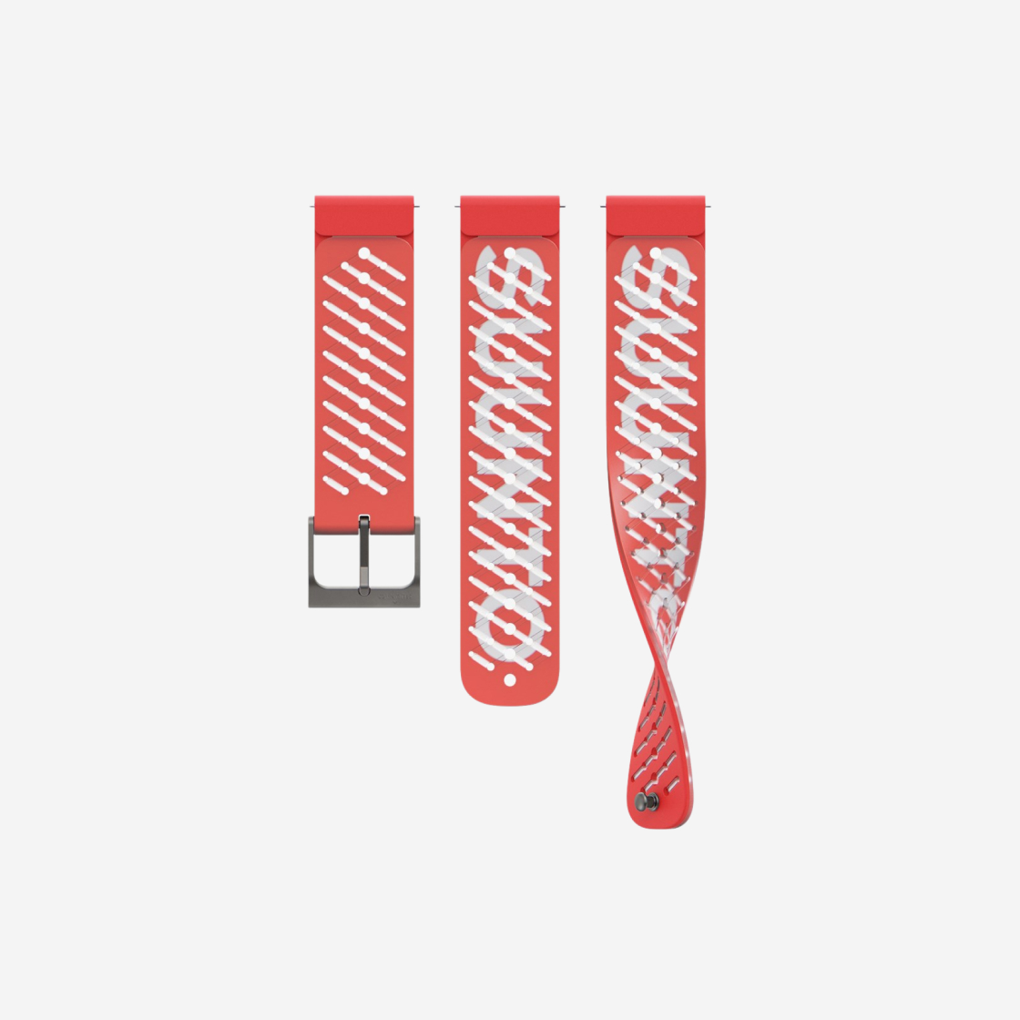 순토 22mm 애슬레틱 5 실리콘 스트랩 S & M 라바 레드 | Suunto | KREAM