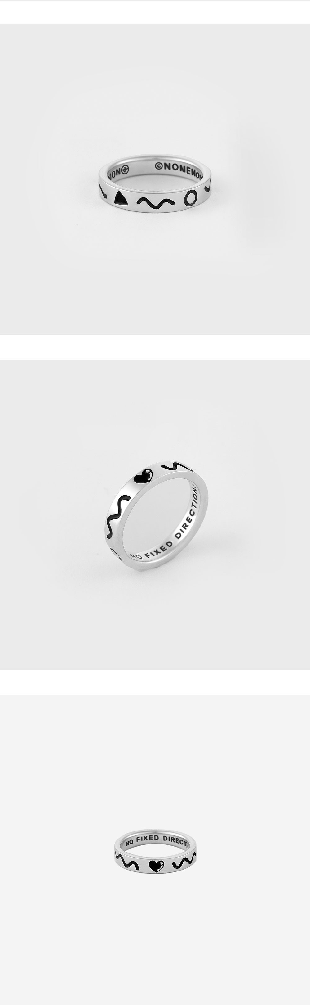 논논 두들 링 4mm 실버 925 | Nonenon | KREAM