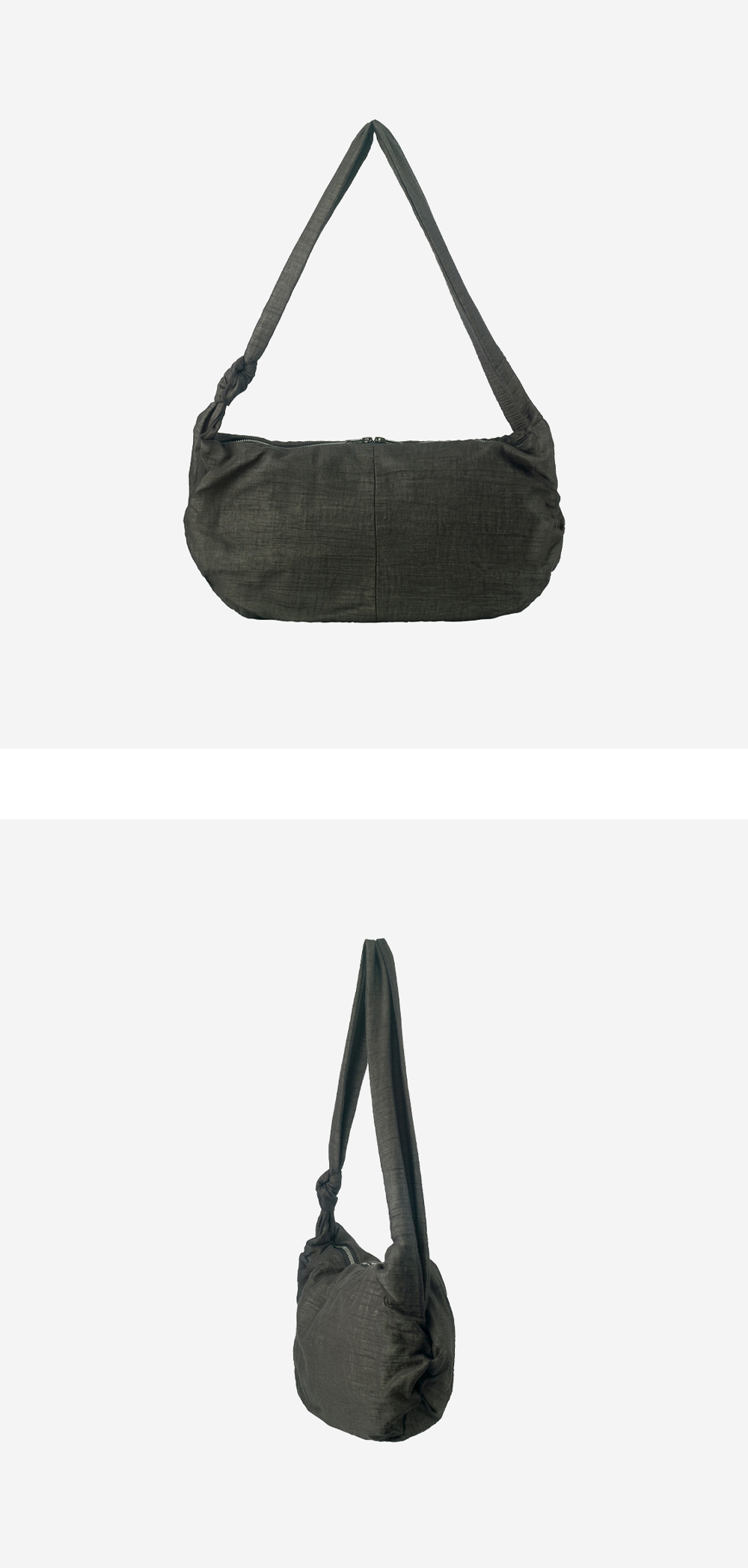 무부 레이어드 슬링 크로스백 블랙 | MOU VOUS | KREAM