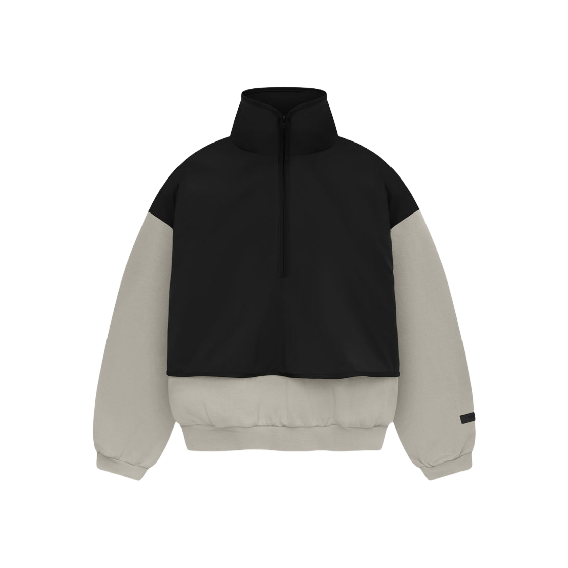 에센셜 나일론 플리스 모크넥 스웨터 실 - 24SS | Essentials | KREAM