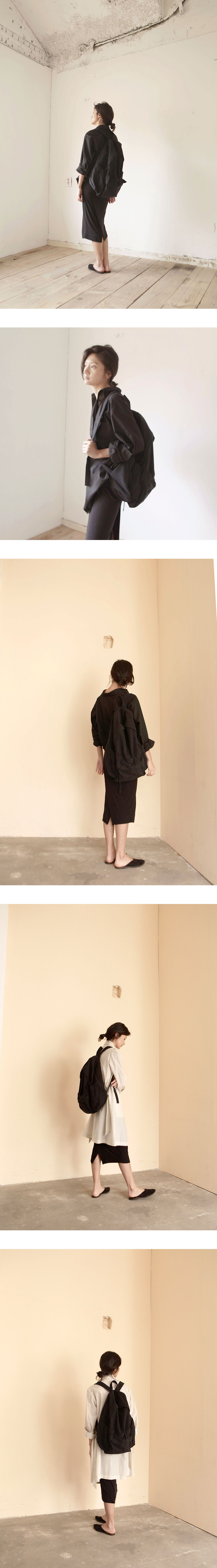 무부 럼프 백팩 챠콜 | MOU VOUS | KREAM