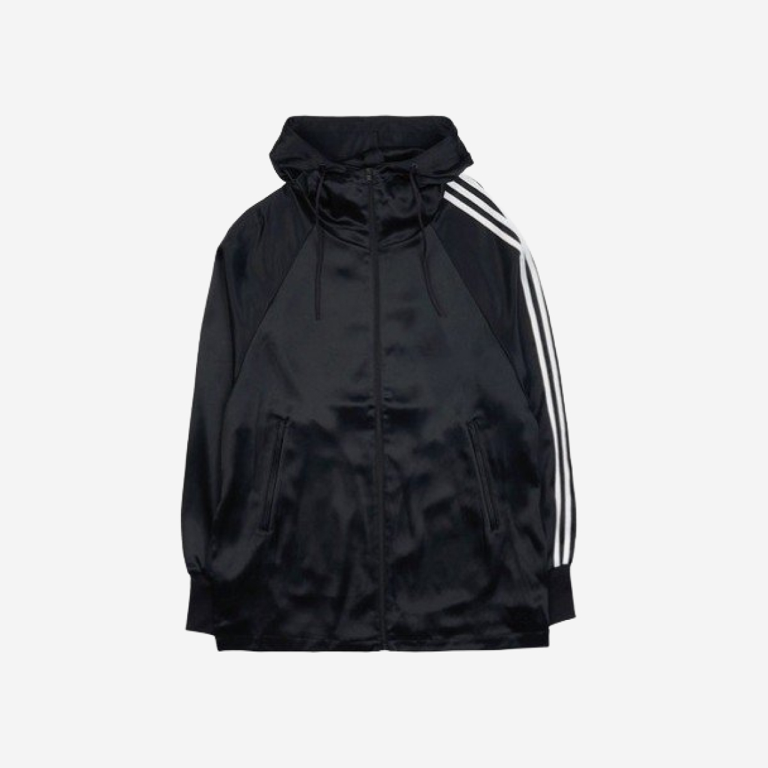 Y-3 테크 실크 집업 후드 블랙 | Y-3 | KREAM